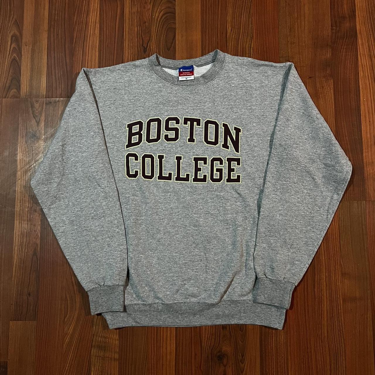 Boston college crewneck sweater Size medium Great... - Depop