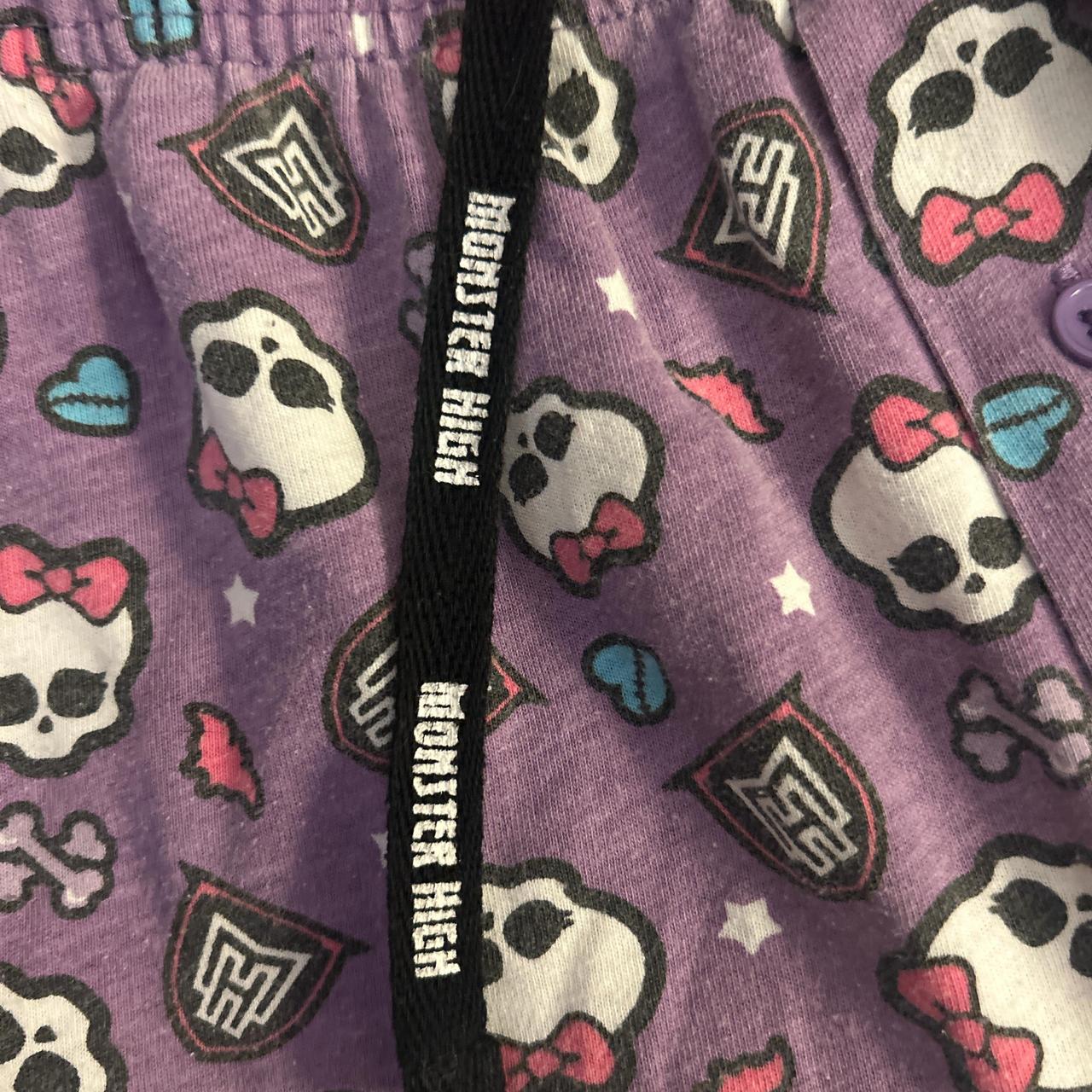 Monster High Logo Pajama Pants 🖤🖤 Super cute and... - Depop
