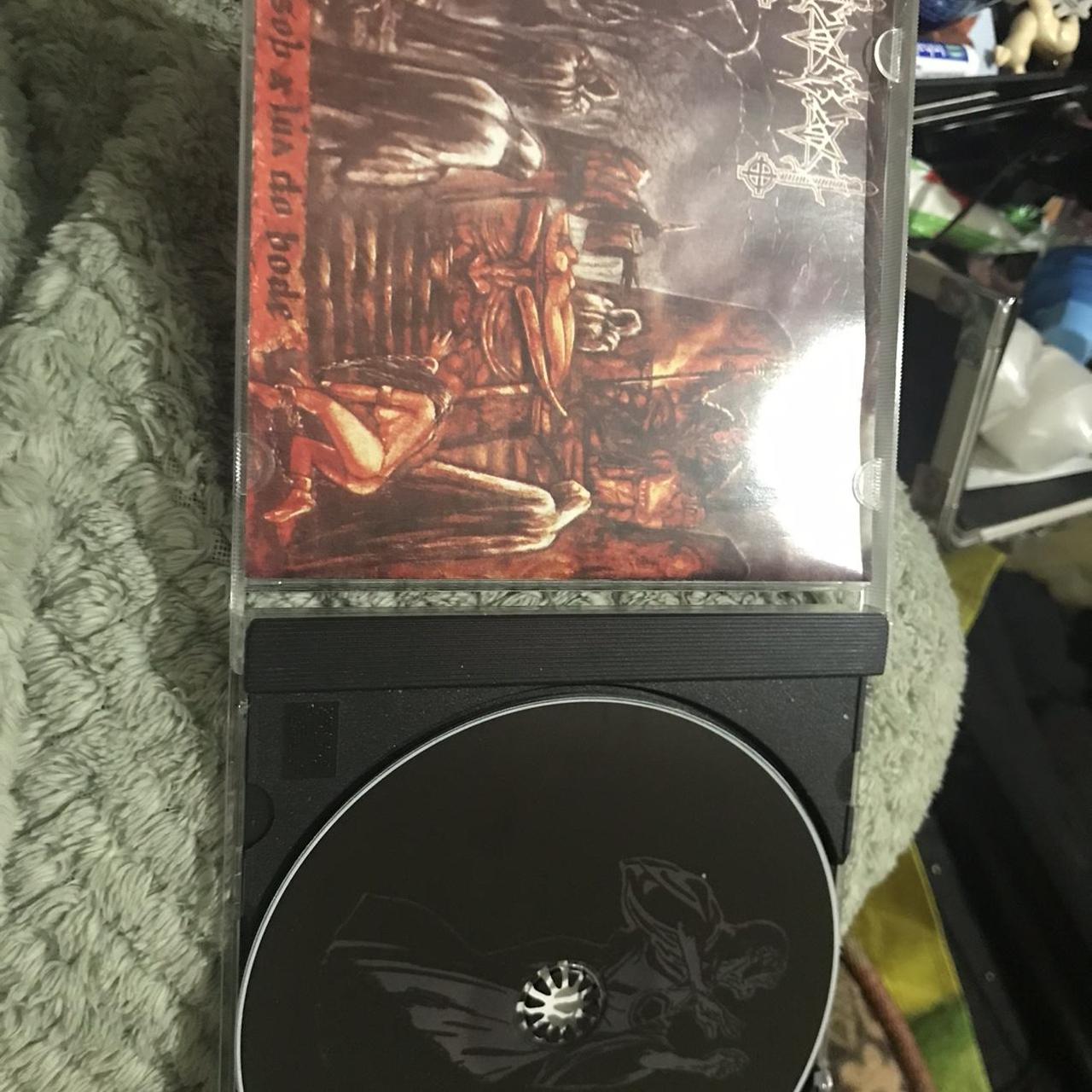 Black and Red Cds-and-vinyl | Depop