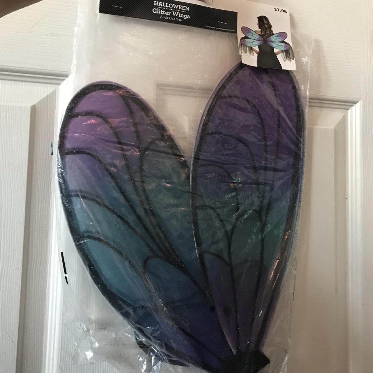 Walmart Women's Blue and Purple Fancy-dress | Depop