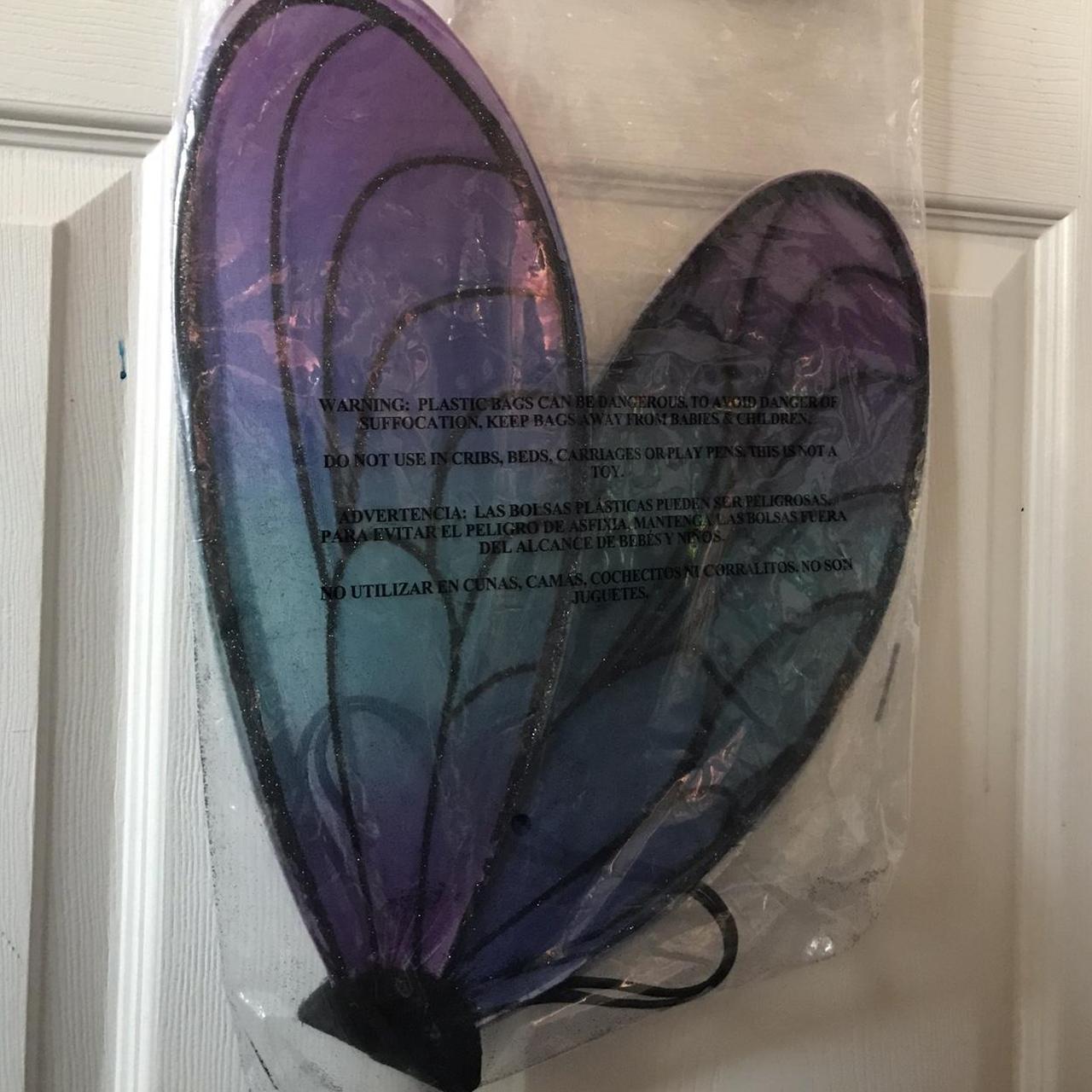 Walmart Women's Blue and Purple Fancy-dress | Depop