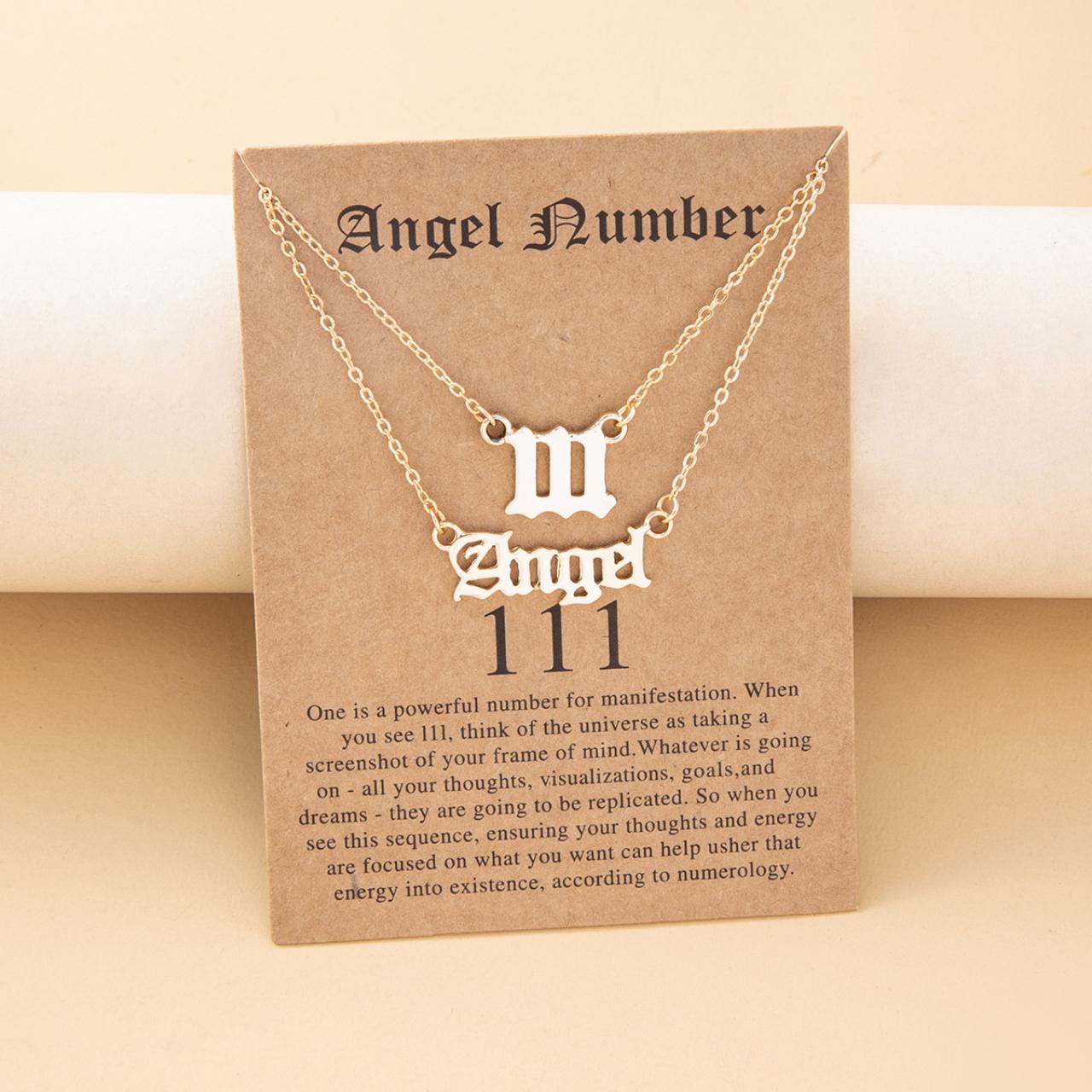 Angel Number Necklace-111 What is your... - Depop