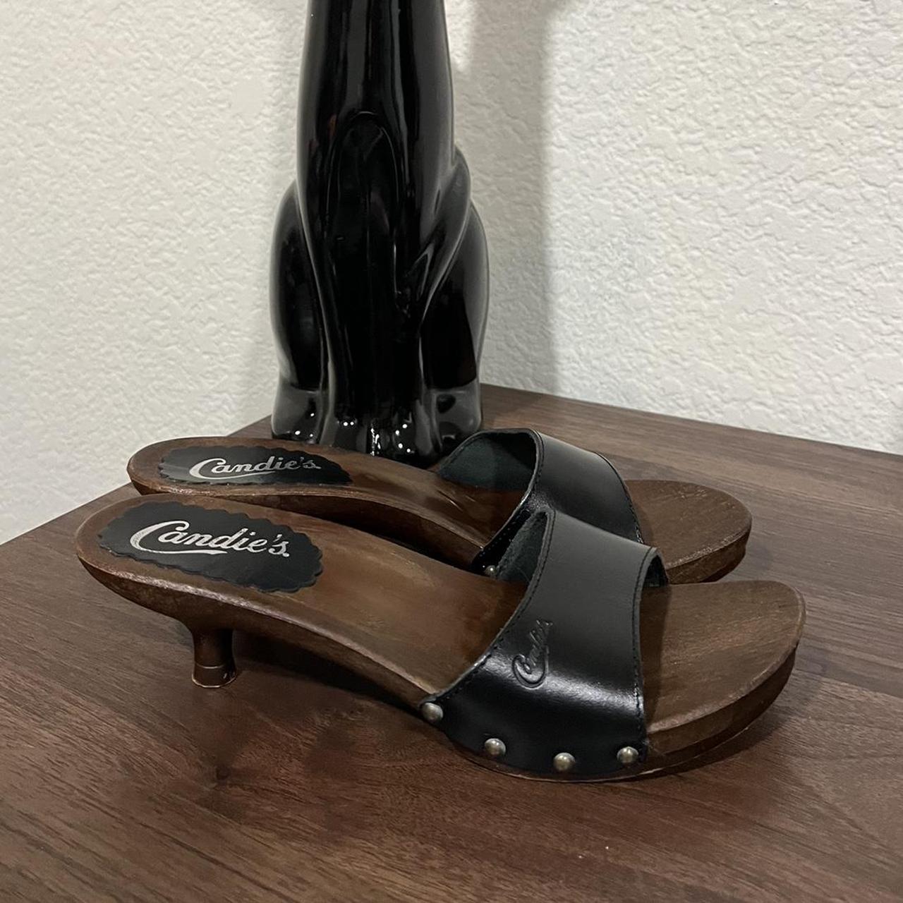 Candies wooden clogs in good condition!! Tagged as... - Depop