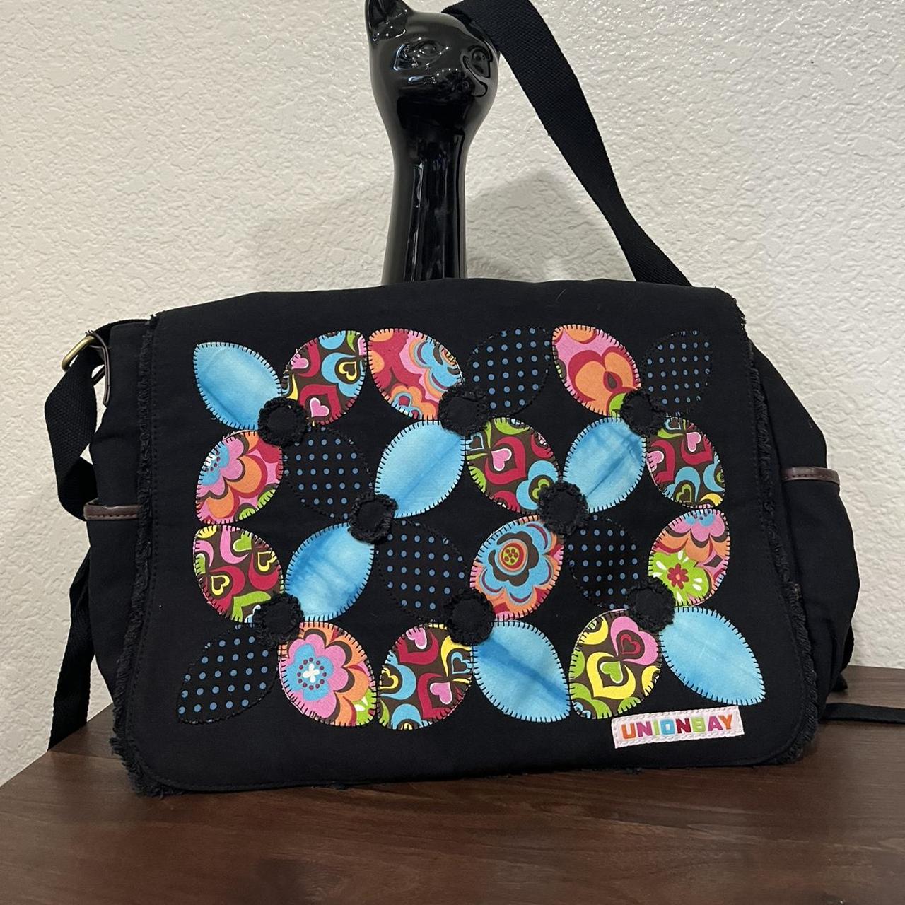 Union bag messenger bag large size compartments... - Depop