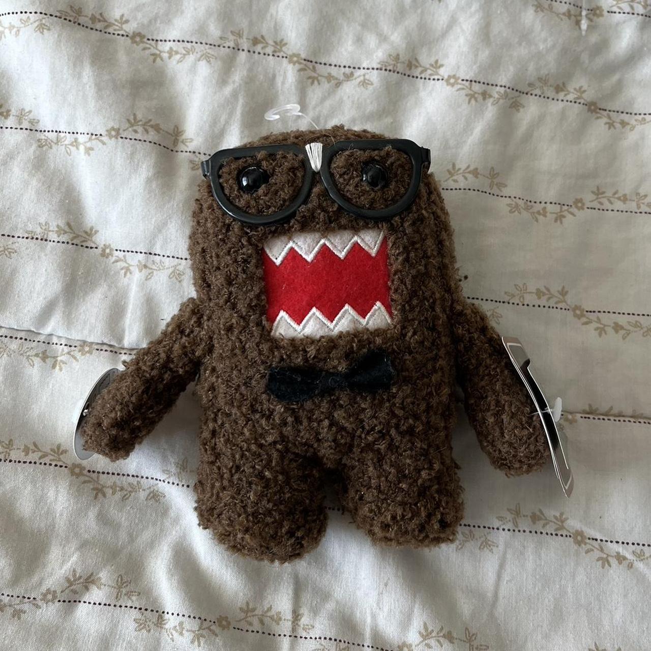 Domo with glasses plush 🐱 New with tags #domo... - Depop