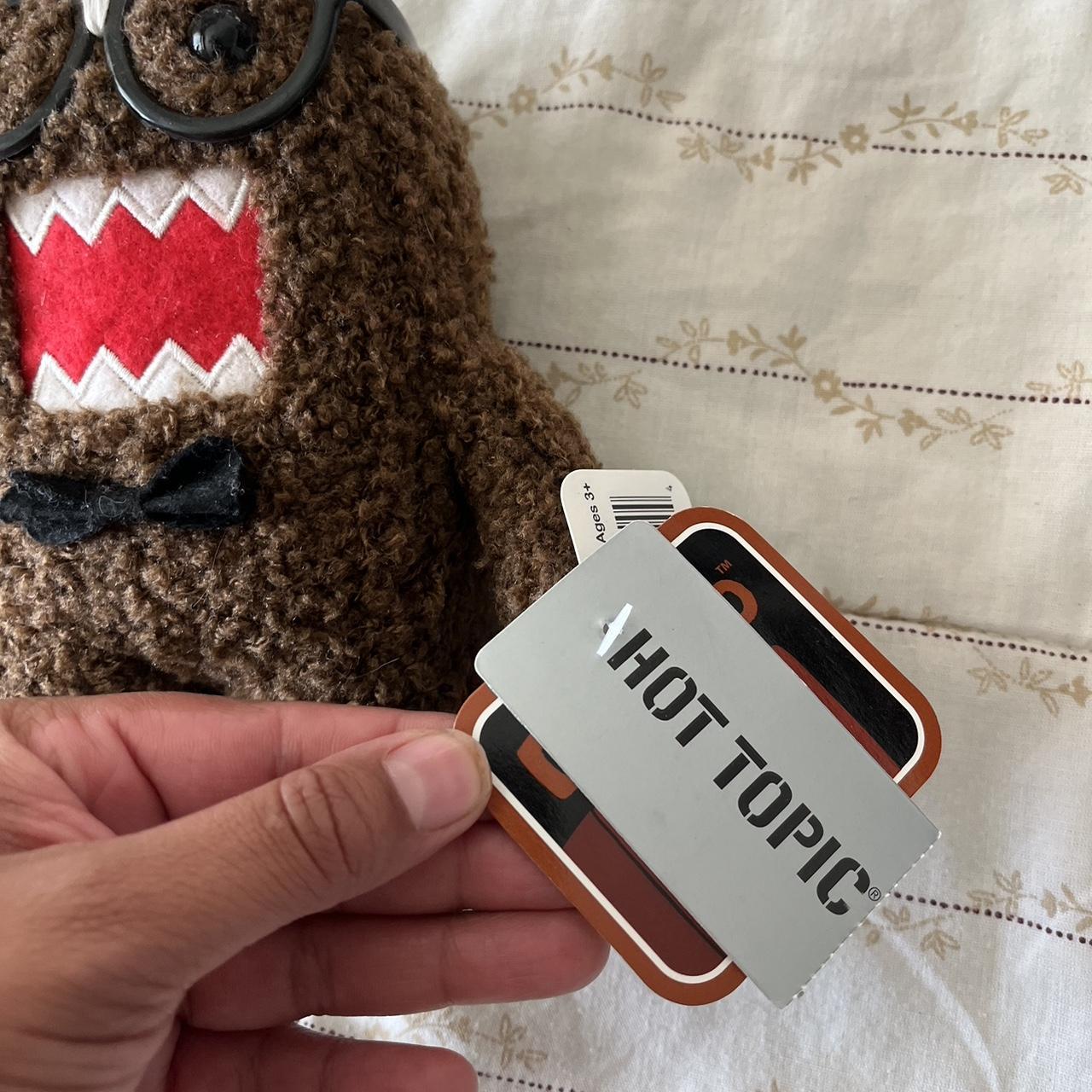 Domo with glasses plush 🐱 New with tags #domo... - Depop