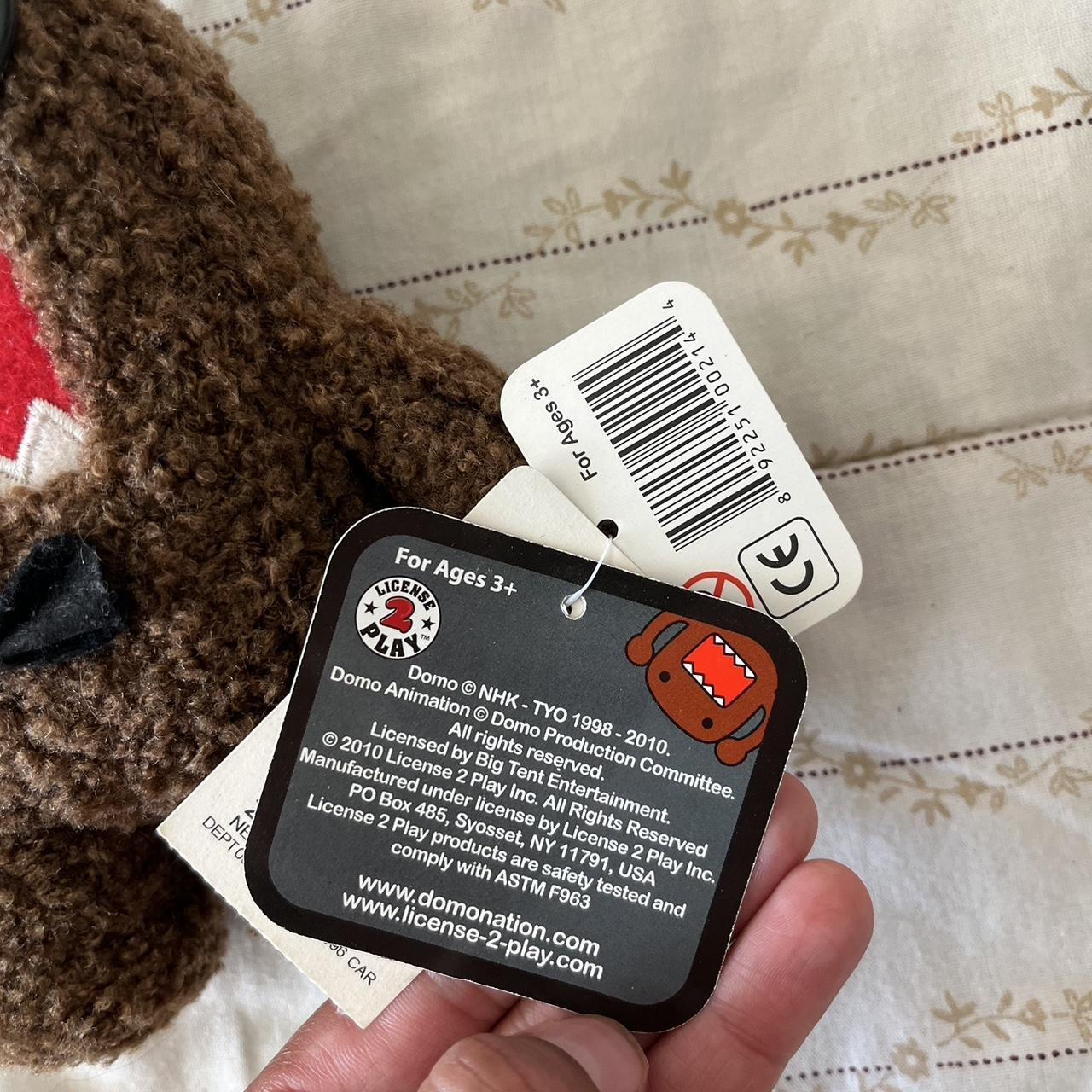 Domo with glasses plush 🐱 New with tags #domo... - Depop