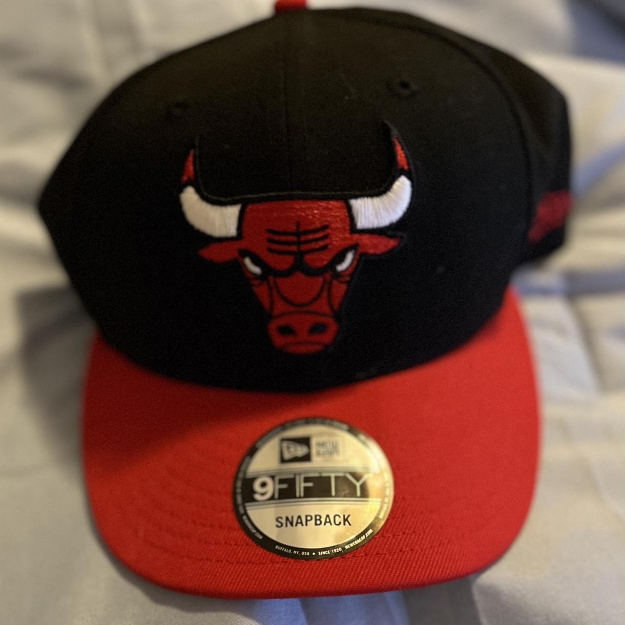 New Era NBA 9Fifty 2Tone Snapback Cap Black and red... - Depop