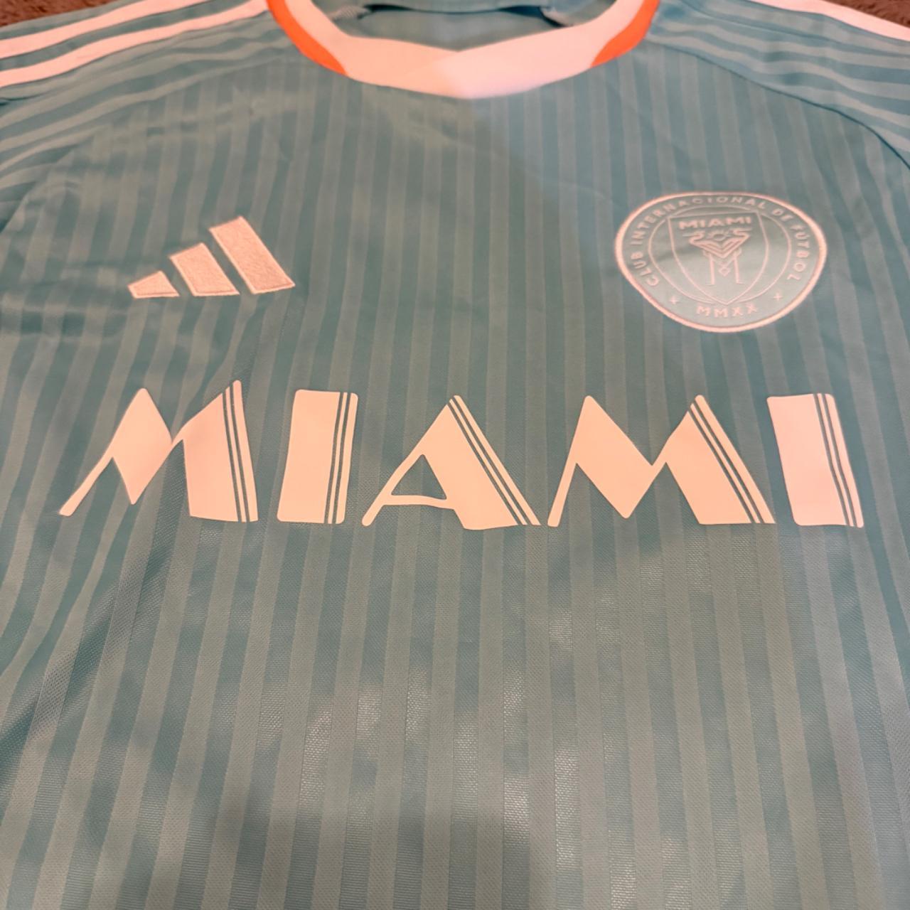 #10 Messi Adidas Inter Miami Third Kit Soccer... | Depop