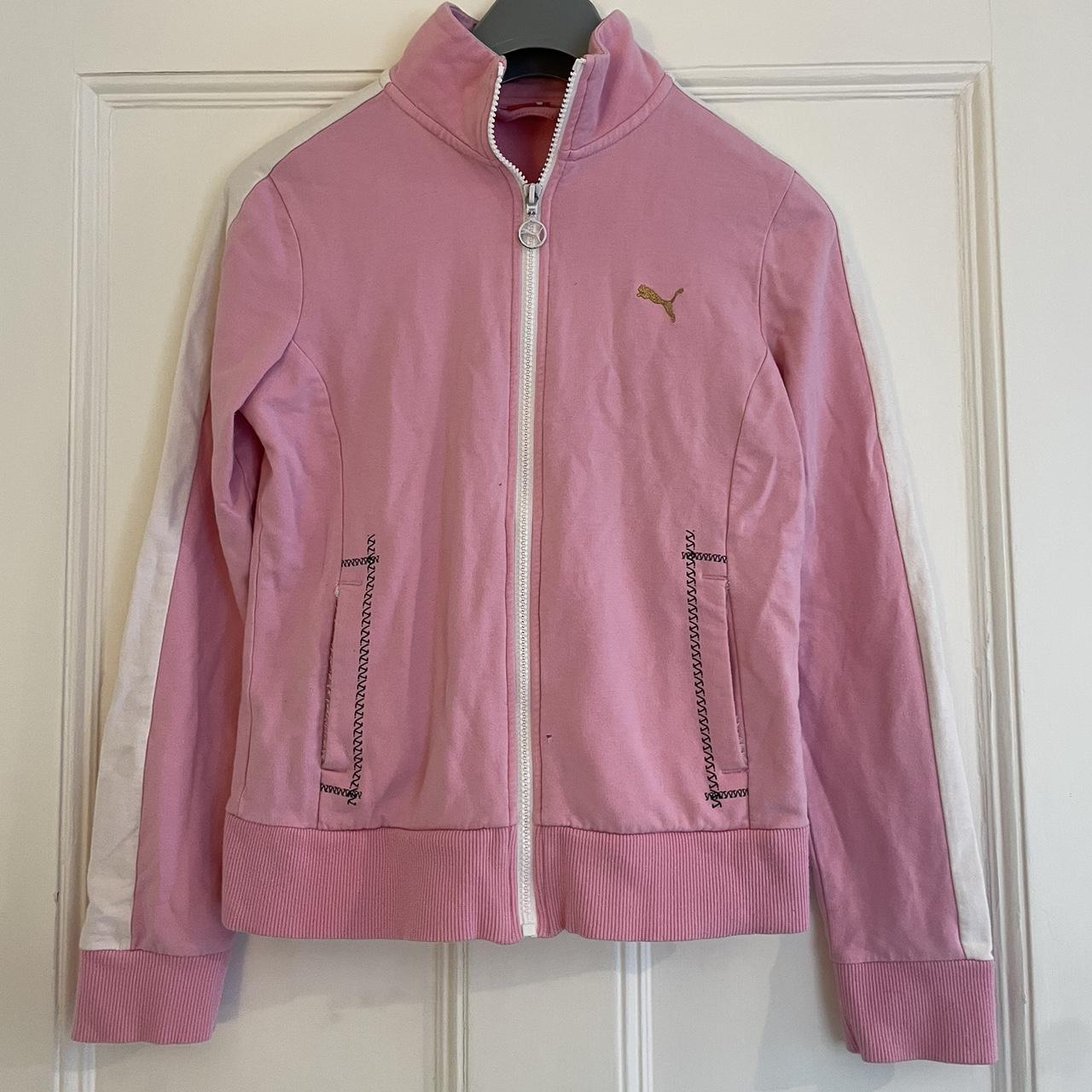 Super cool one of a kind vintage puma zip up jacket.... - Depop