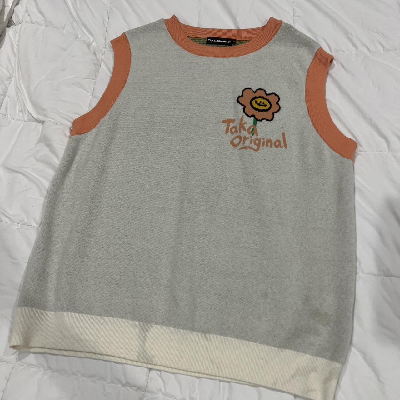 TAKA original sweater vest Size- XL (minor... - Depop