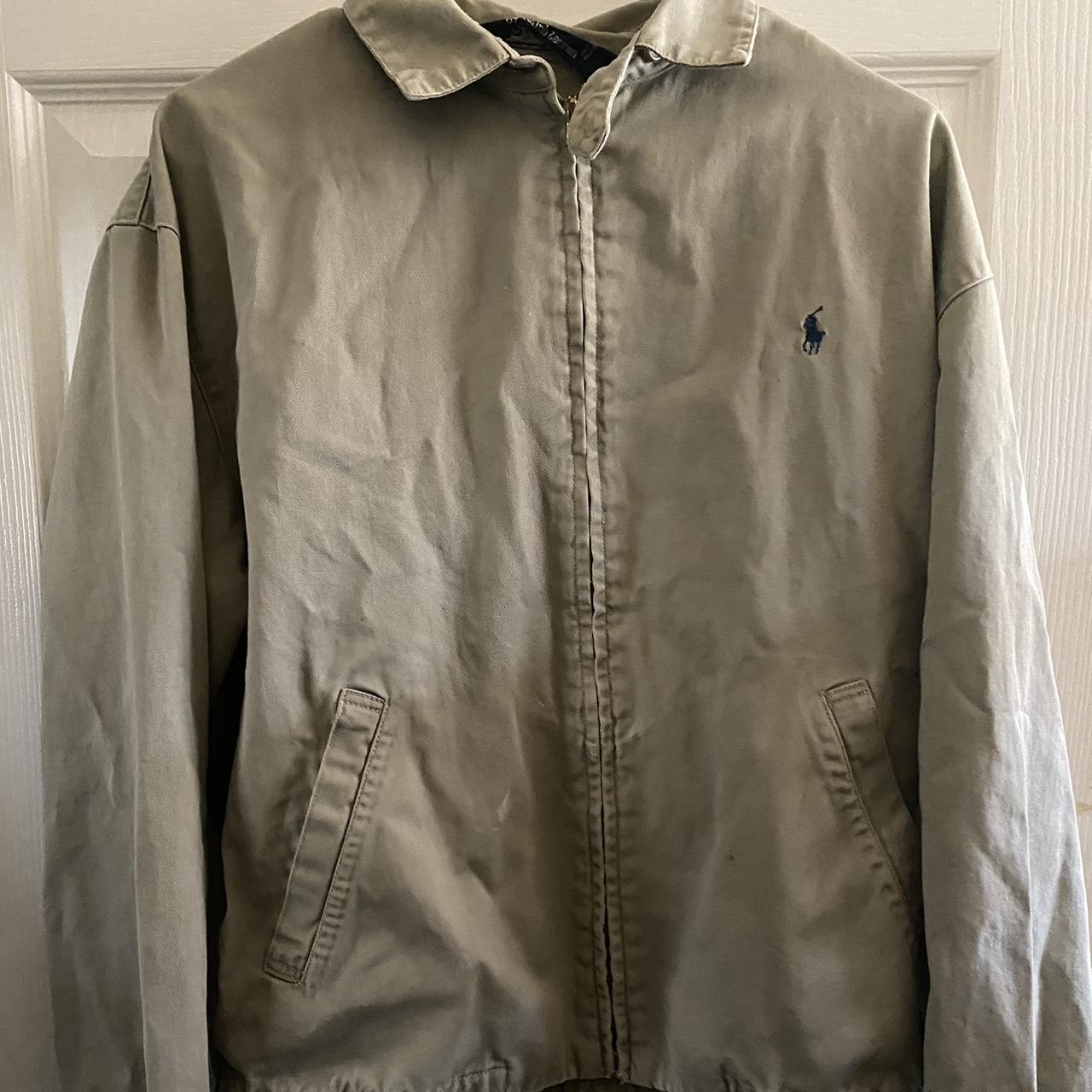 Vintage Polo Ralph Lauren green jacket. The end of... - Depop