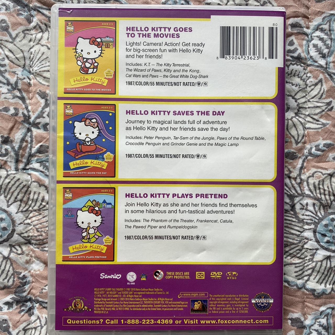 Sanrio Hello Kitty triple pack DVD set - 3 movies on... | Depop