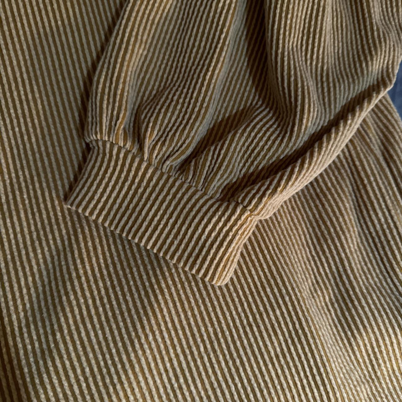 cherish yellow striped sweater dress - size:... - Depop