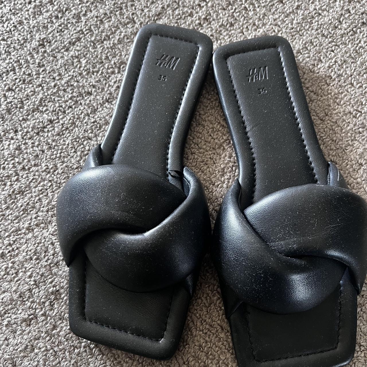 H&M flats (full leather) | Depop