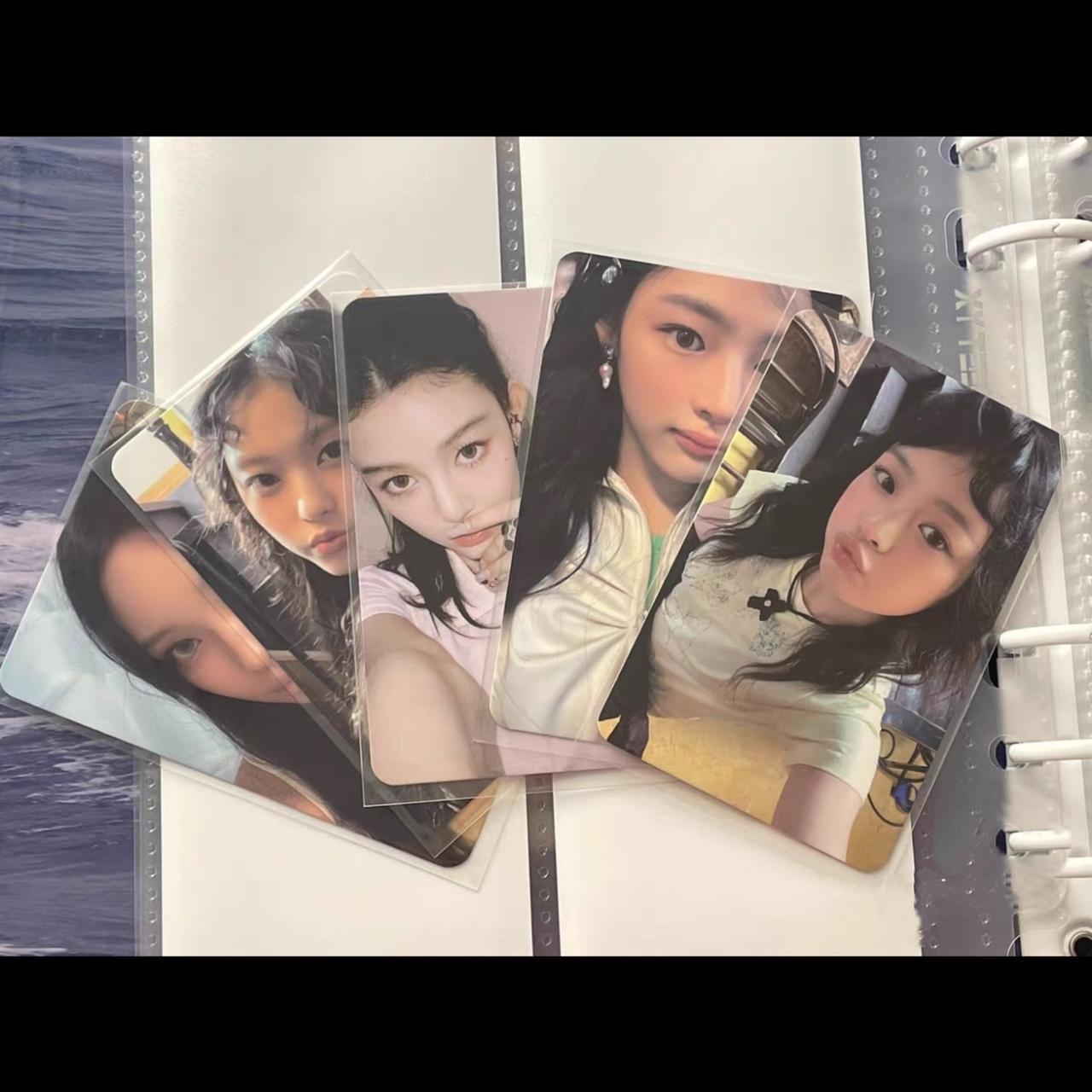 wts newjeans get up album box ver photocards... - Depop