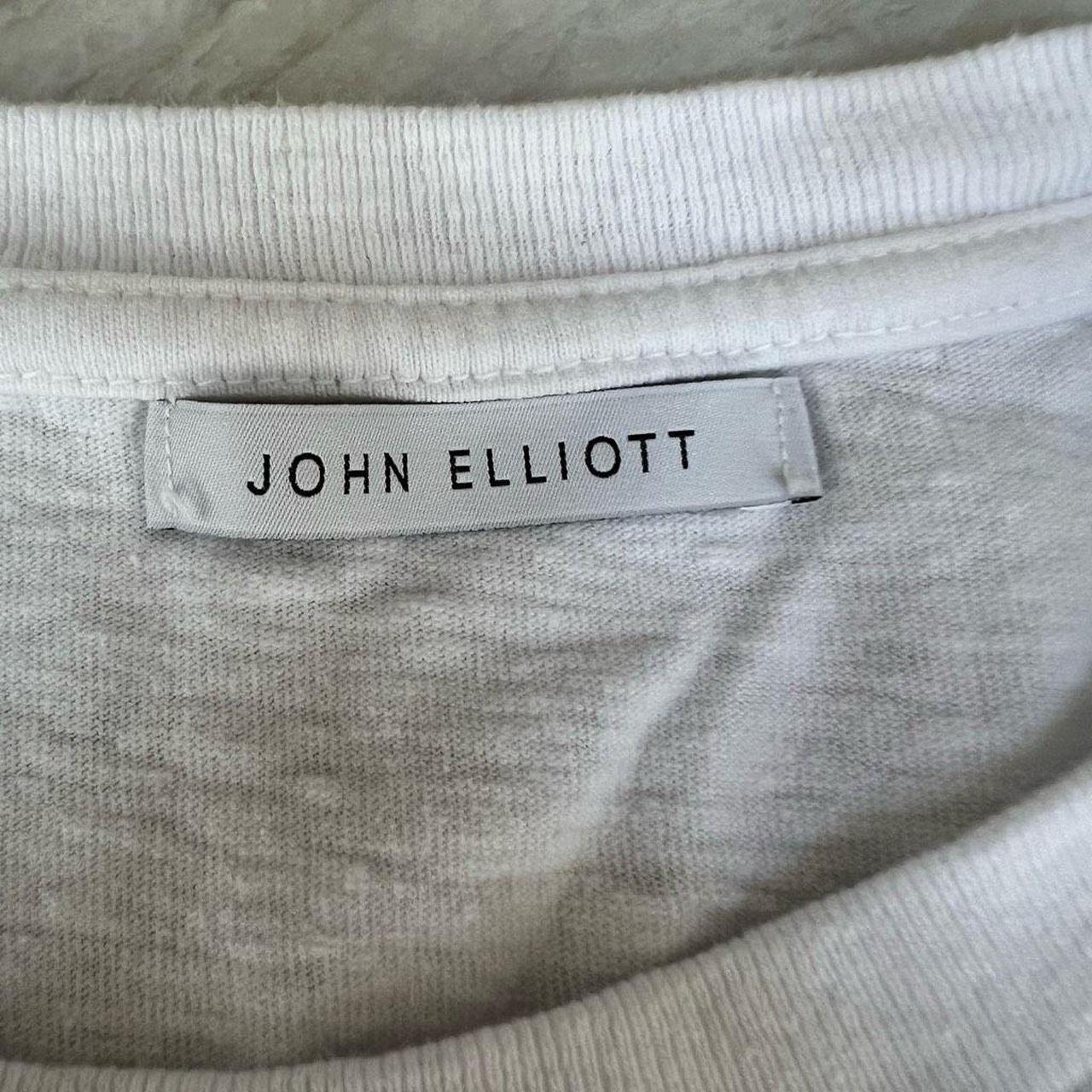 John Elliot Anti-Expo Cotton Tee T-Shirt White Men’s... - Depop