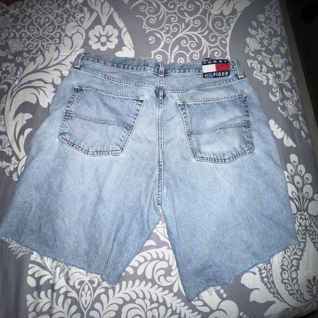 Tommy jean jorts 38/30 A belt makes them fit like a... - Depop