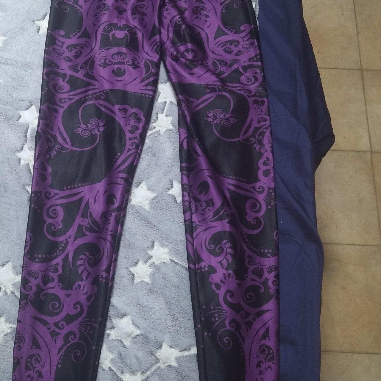 Blackmilk plum bath leggings size S - a few fuzzies... - Depop
