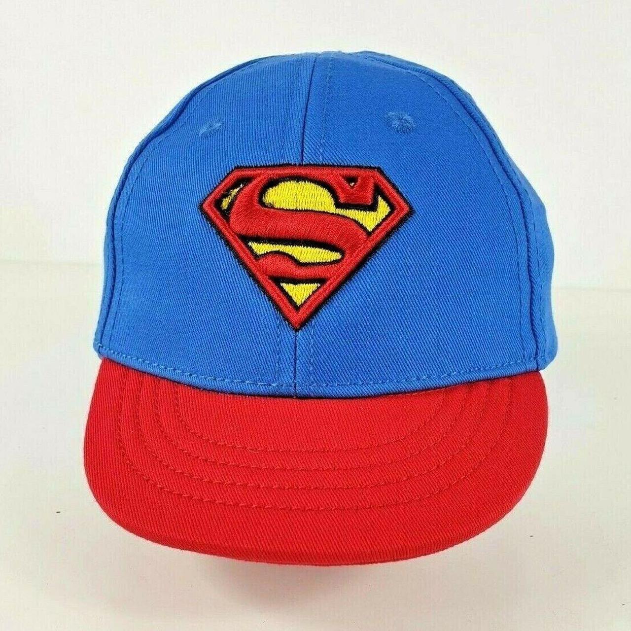 Official DC Comics Superman Baby Infant Hat -... - Depop