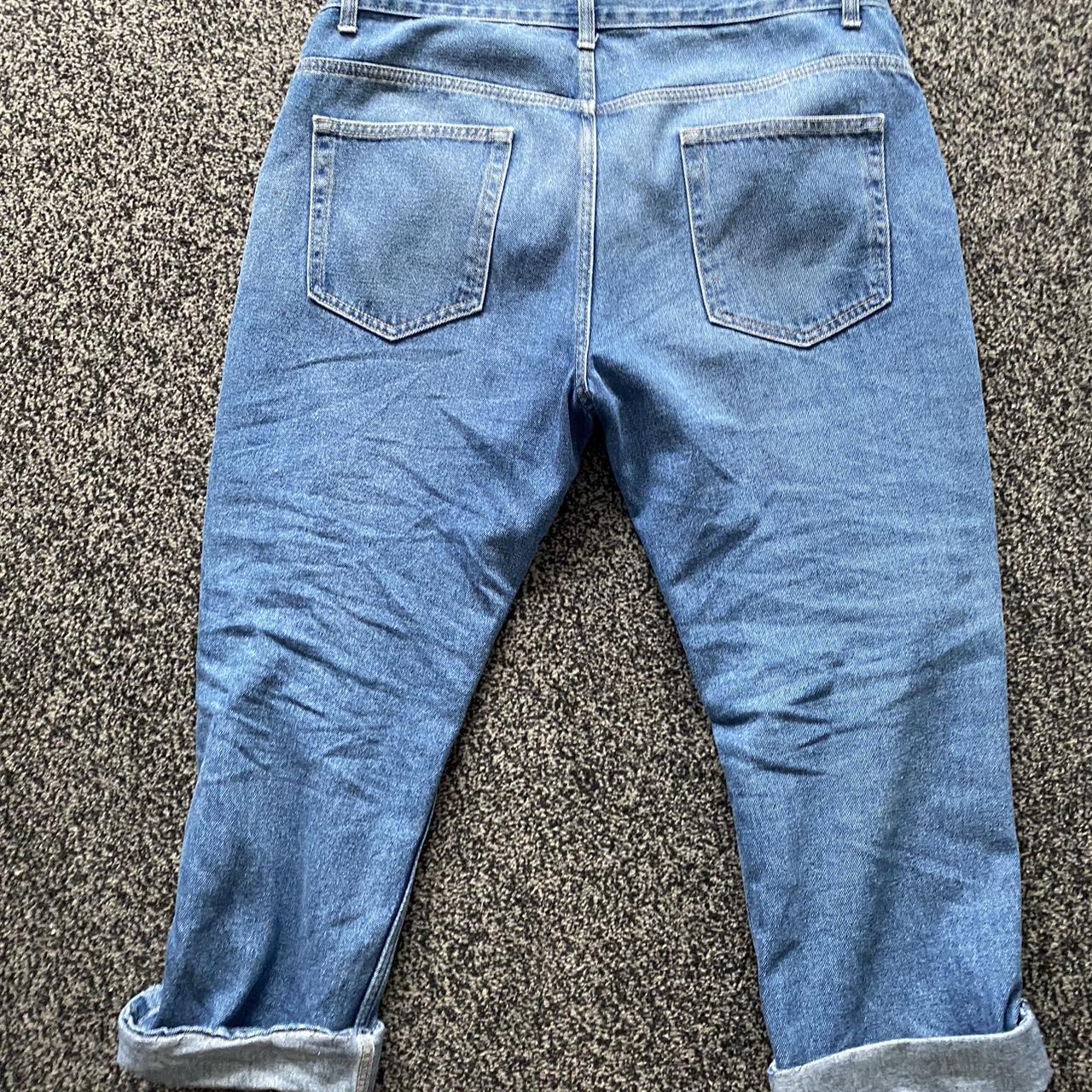 Light blue Straight leg jeans 36in Waist 30in... - Depop