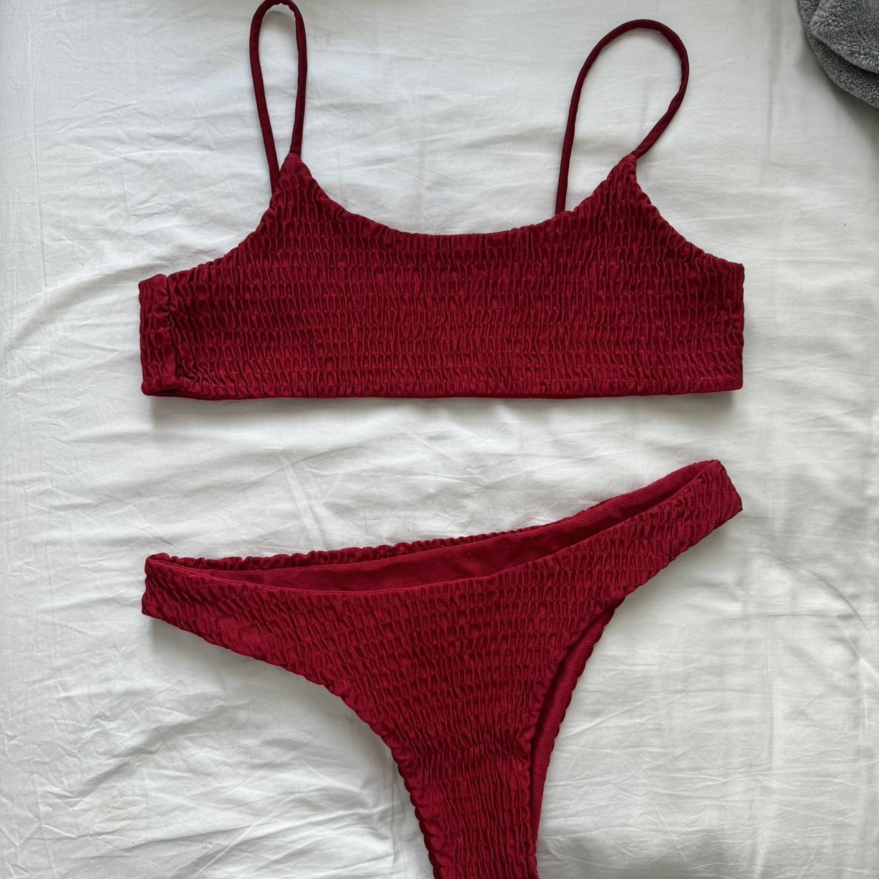 Super Cute Bikini Top And Bottoms No Brand Both Depop