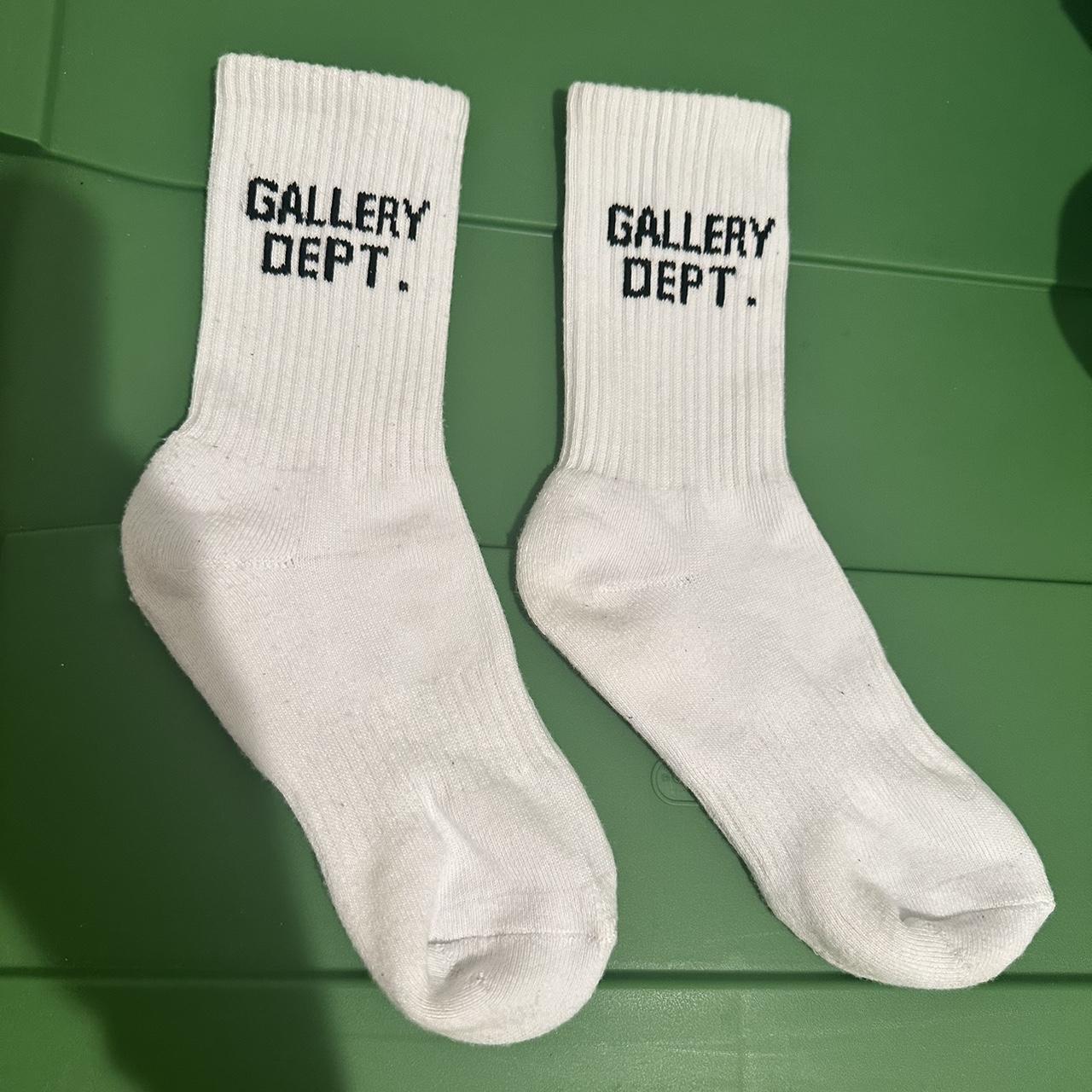 Gallery Dept white socks Never worn just has been... - Depop