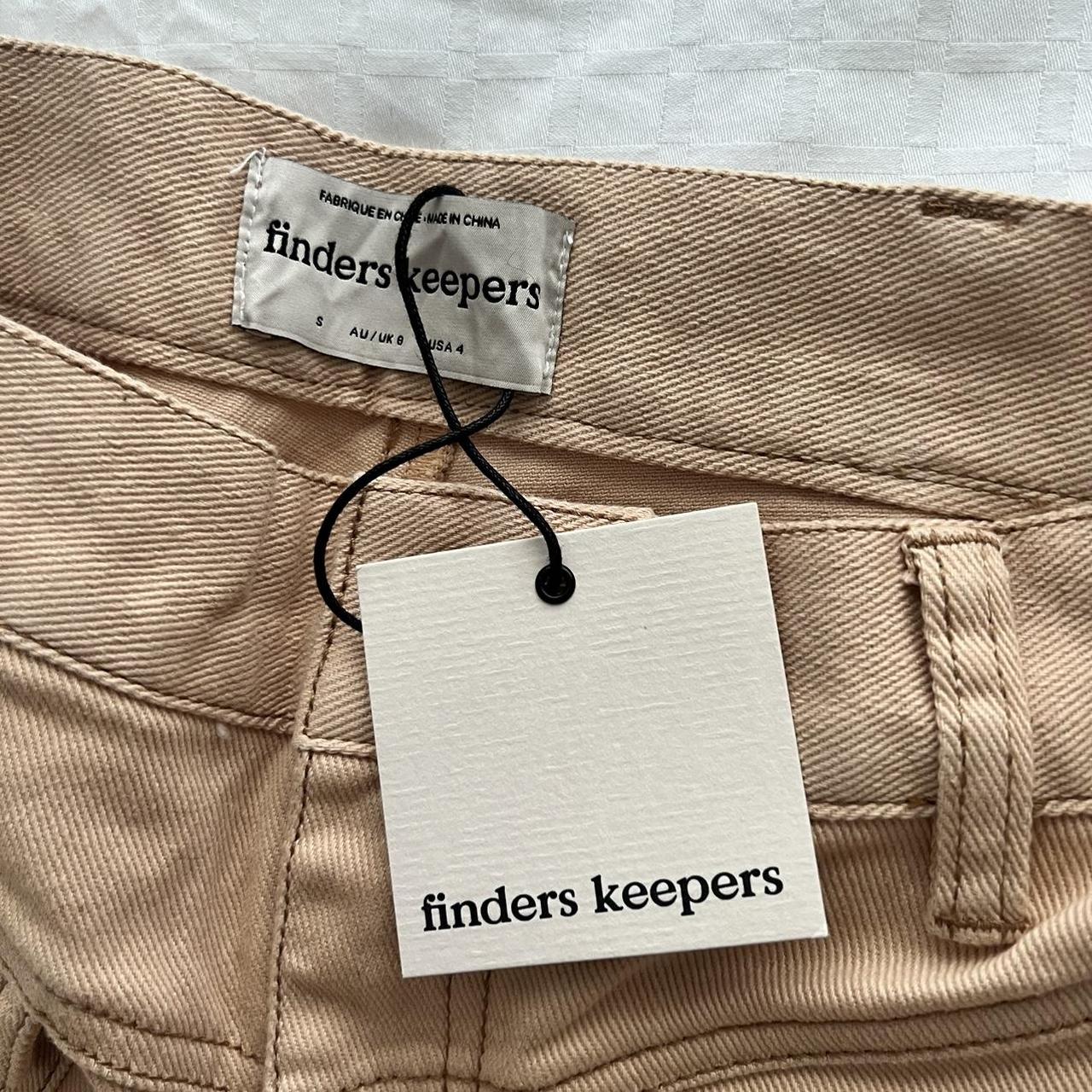 Finders Keepers wide legged pant. New with tags, size 4 - Depop