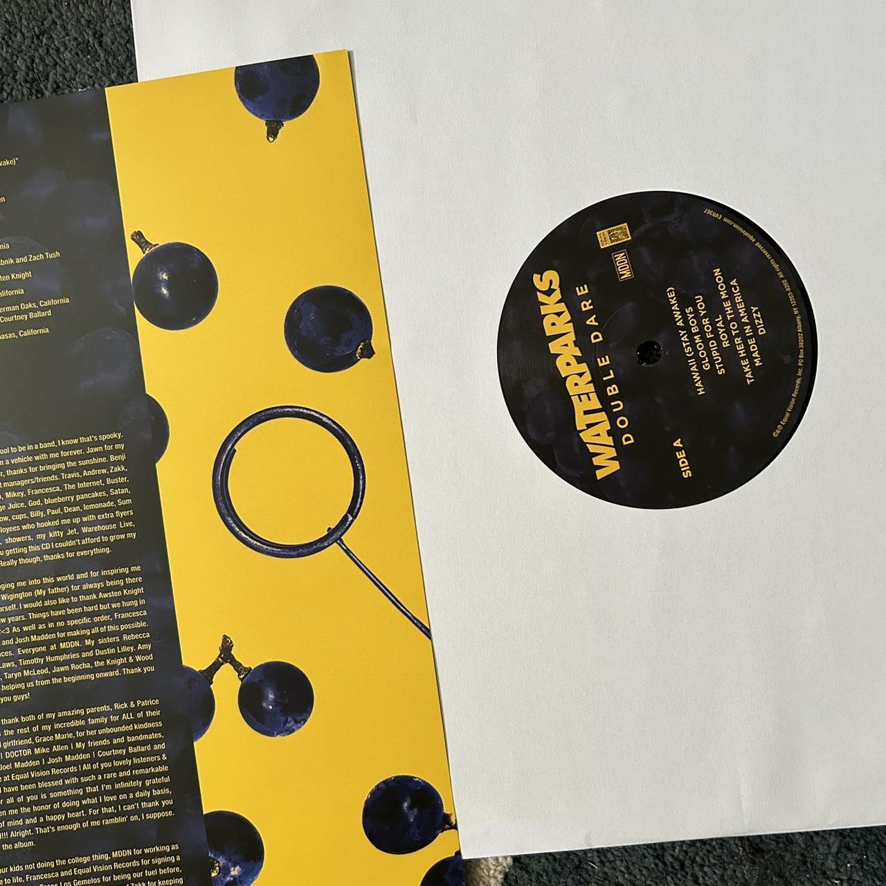 waterparks double dare vinyl! only played once; in... - Depop