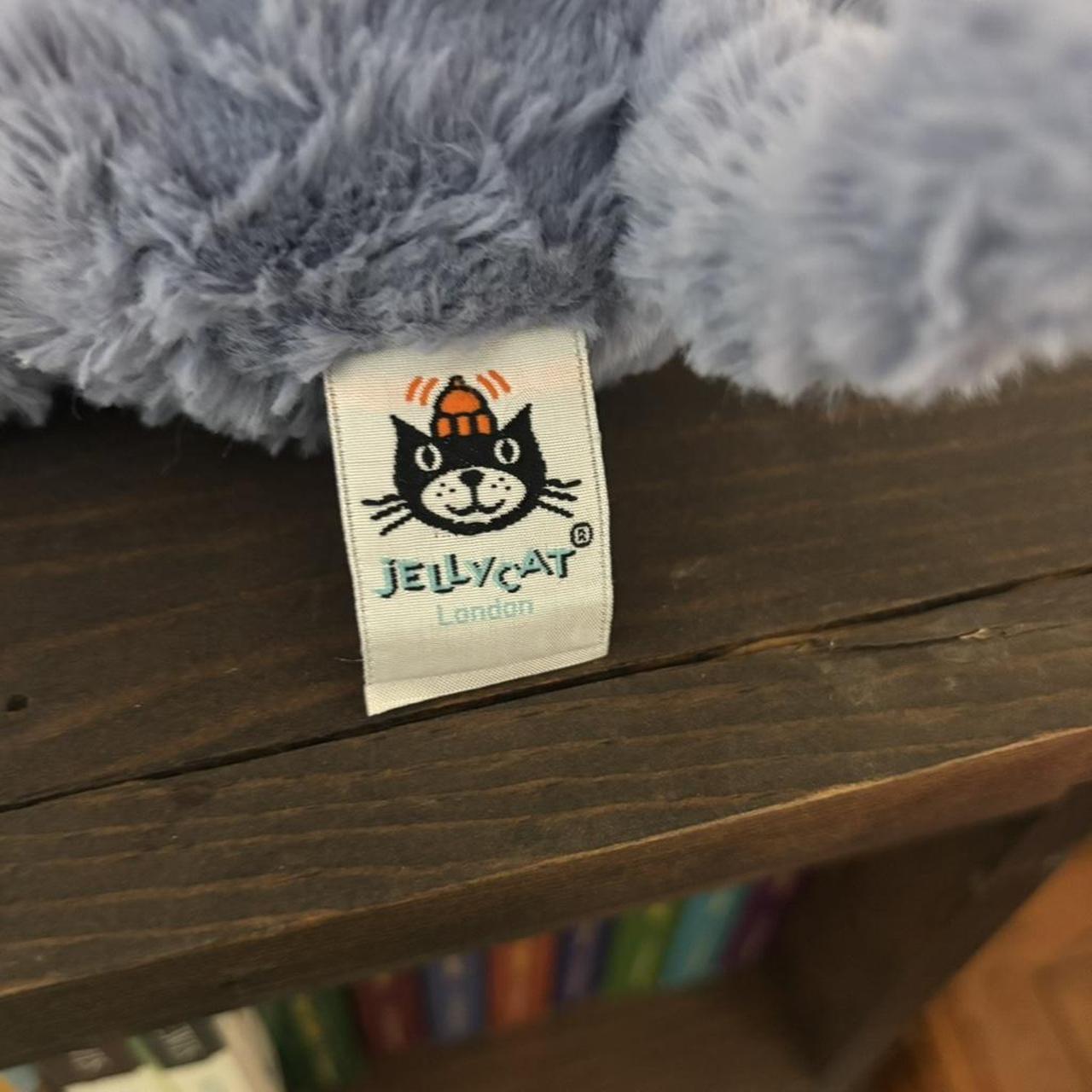 Blue plush elephant fuddle wuddle Jellycat Perfect... | Depop