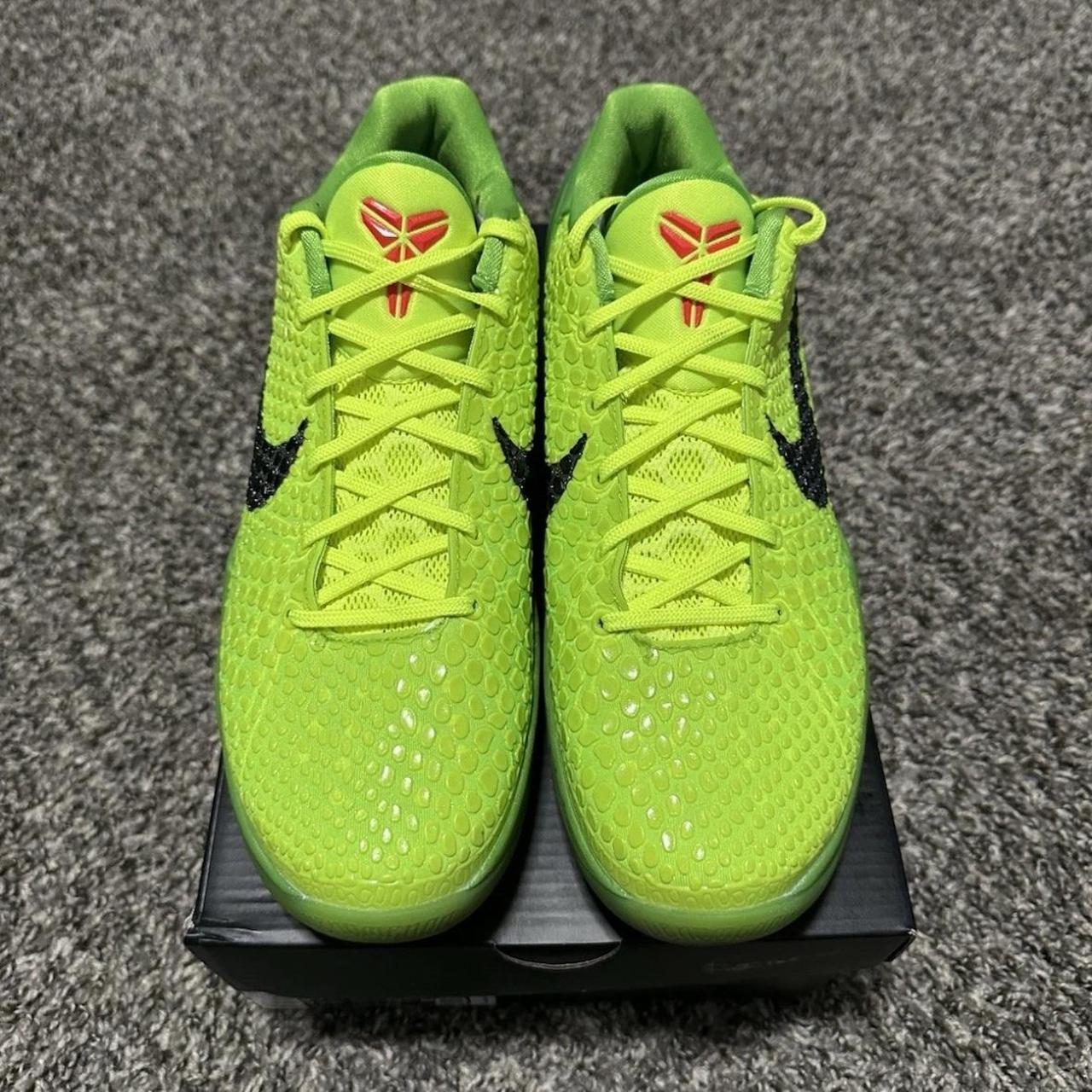 Kobe 6 Proto Grinch US Size 11 100% Authenticated... | Depop