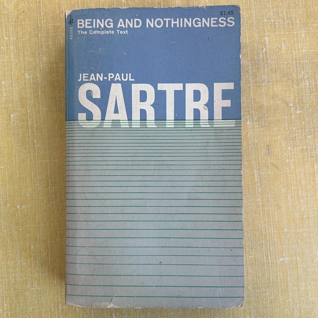 Being and Nothingness Jean Paul Sartre Pocket Books... - Depop