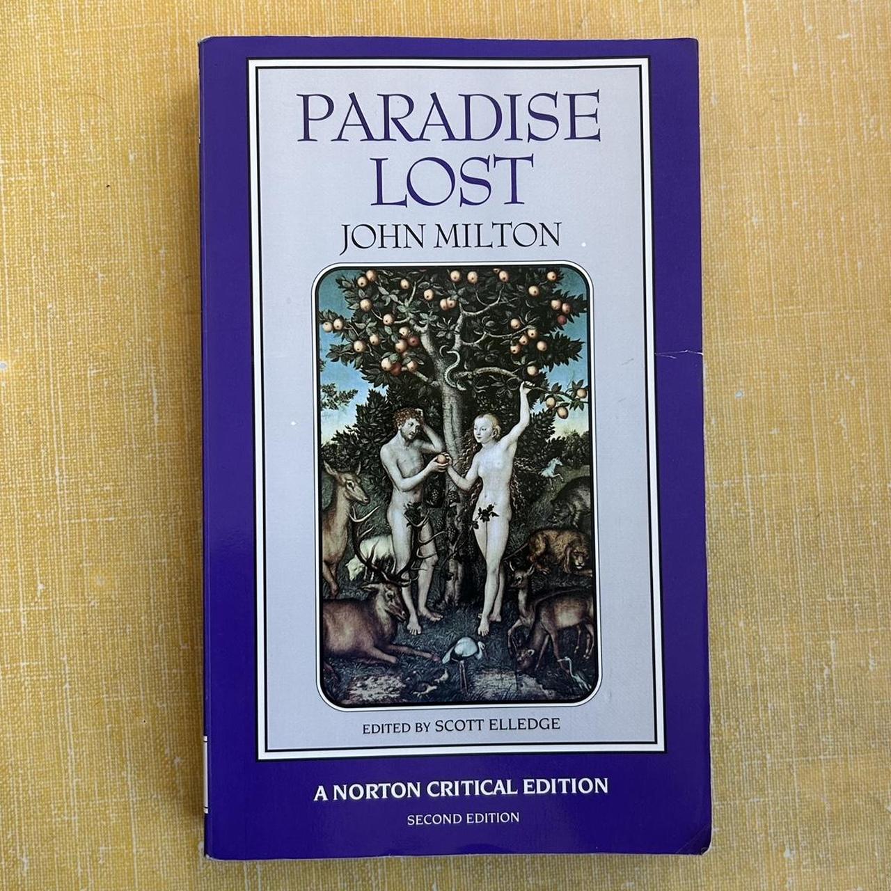 Paradise Lost John Milton Norton Paperback... - Depop