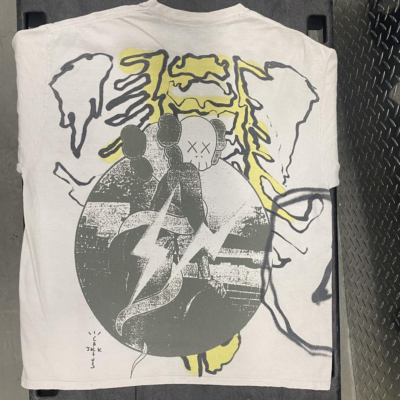 KAWS x TRAVIS SCOTT COLLAB LARGE - Depop