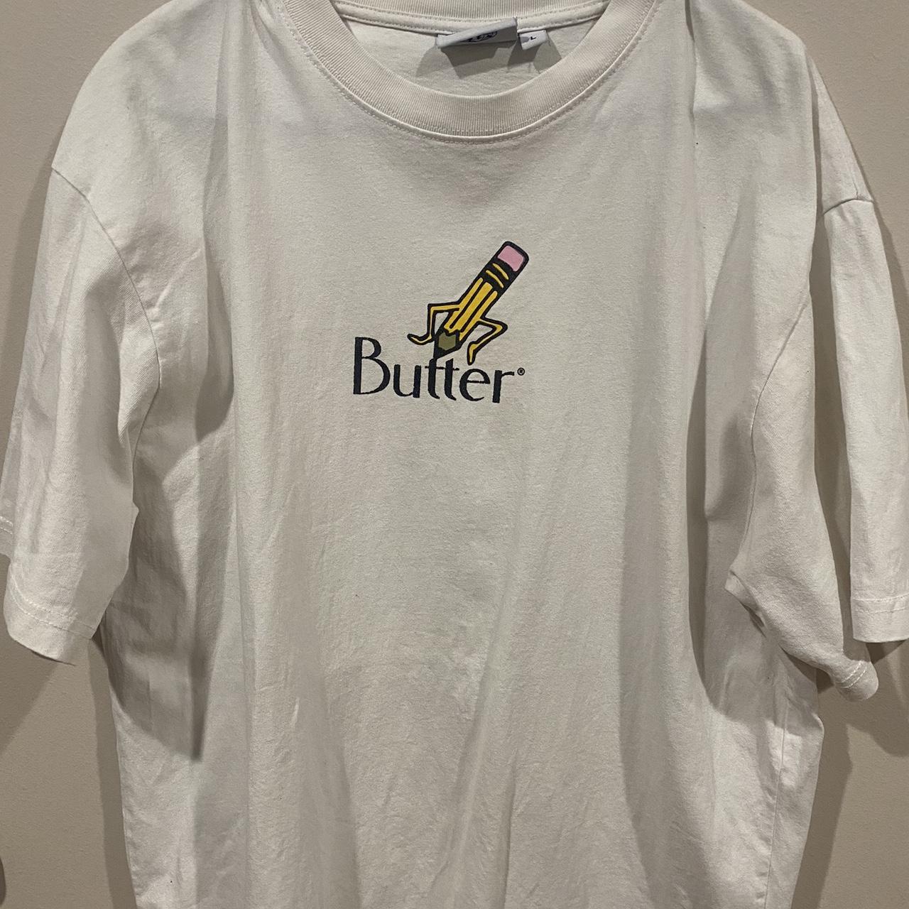 Butter pencil tee - Depop