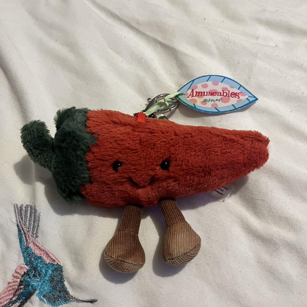 jellycats amuseables chili bag charm BNWT super rare... - Depop