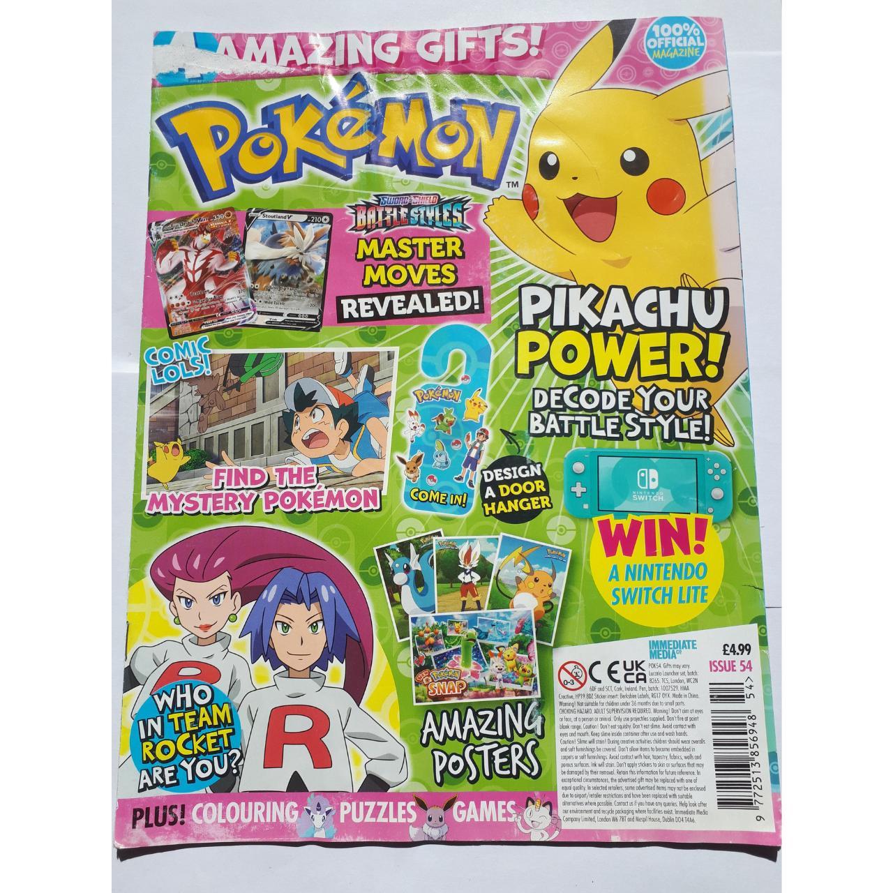 Pokemon Magazine - Issue 54 Used condition -... - Depop
