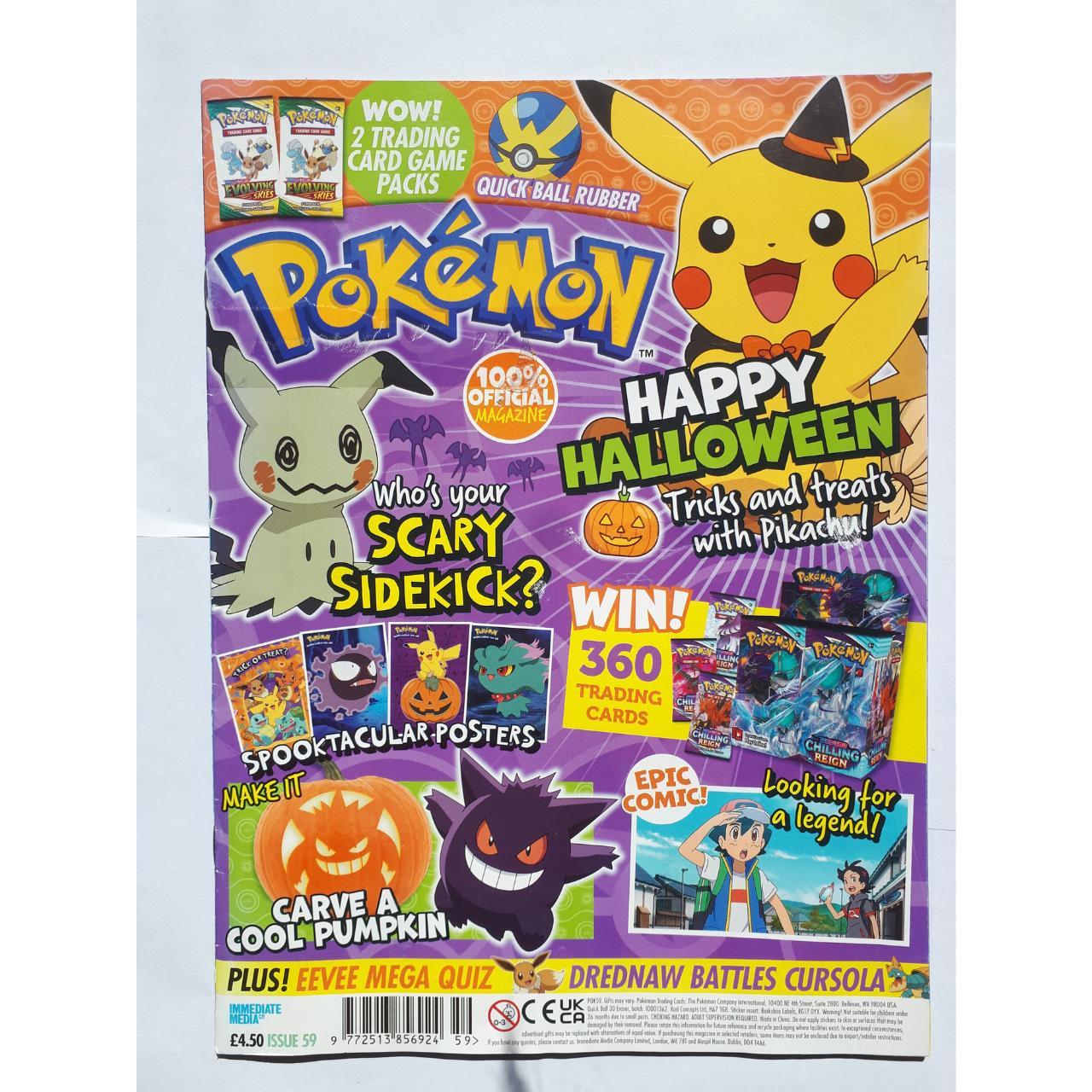 Pokemon Magazine - Issue 59 Used condition -... - Depop