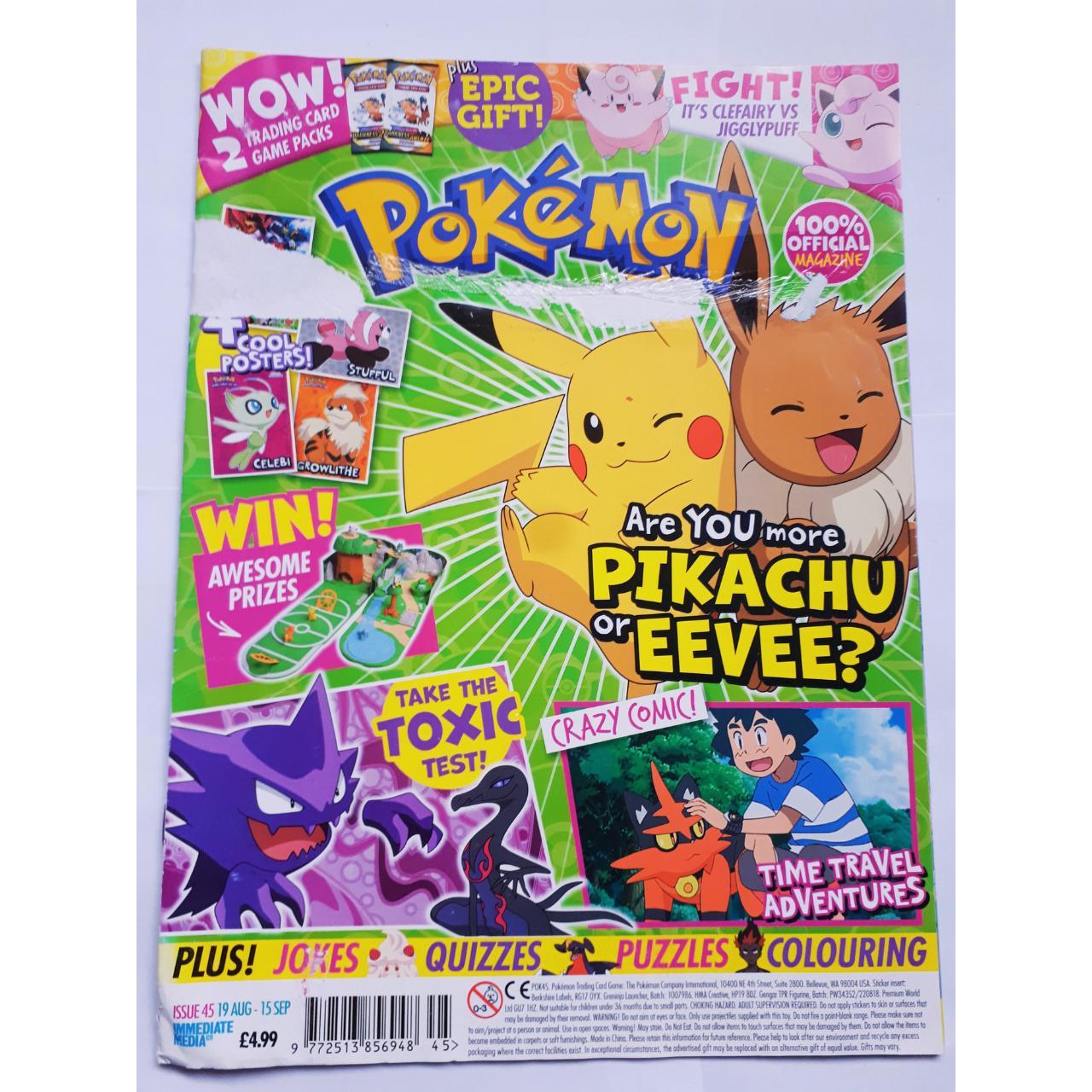 Pokemon Magazine - Issue 45 Used condition -... - Depop