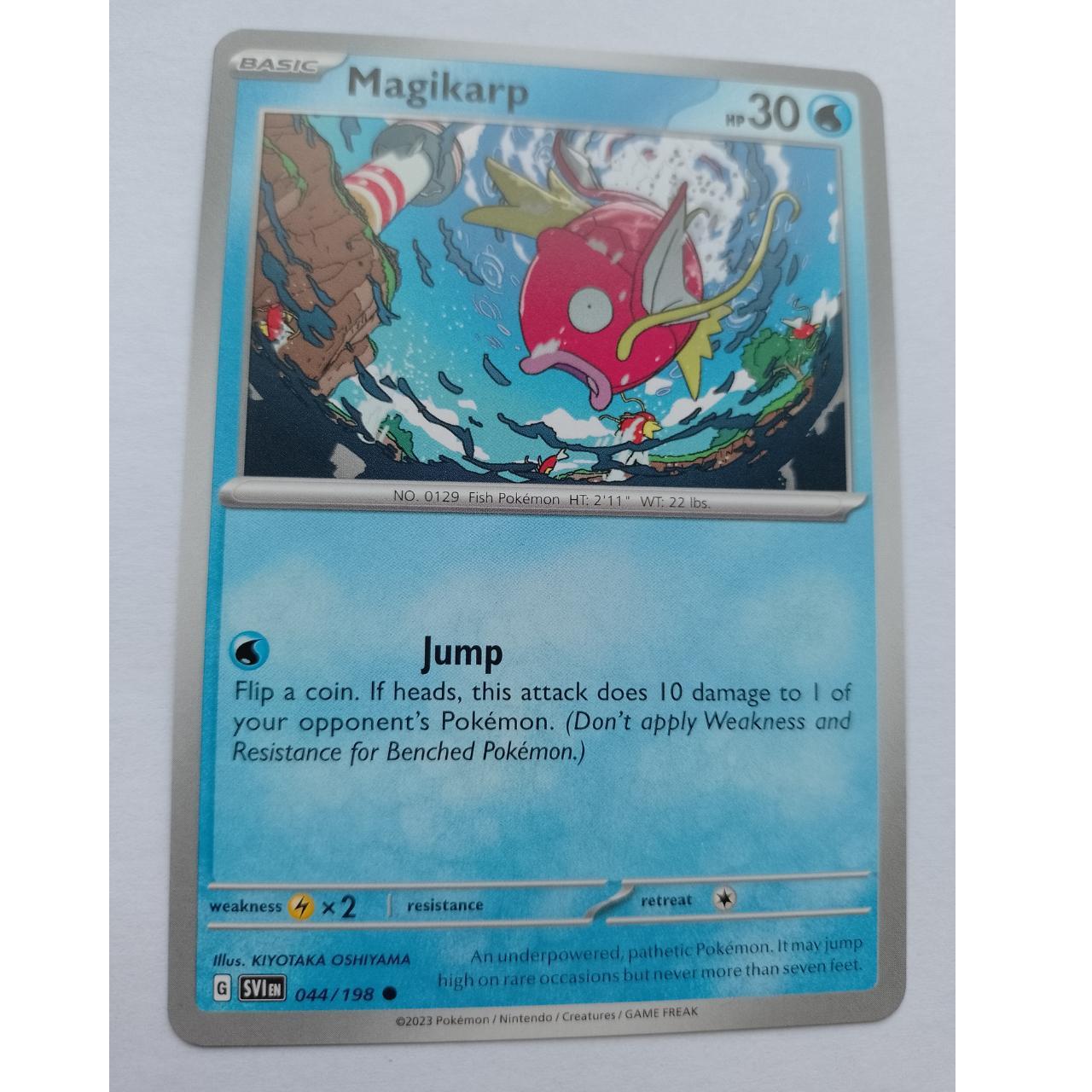 Pokemon Cards - Magikarp - (44/198) - Scarlet &... - Depop