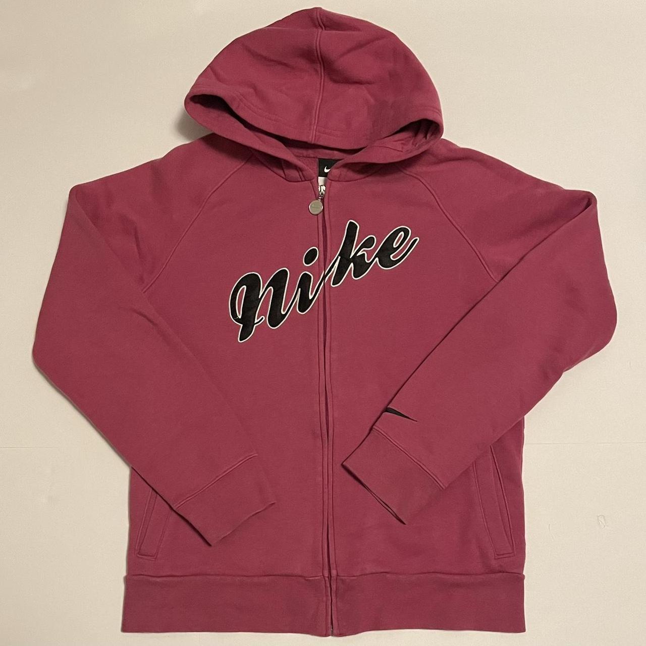 Adorable y2k Nike logo zip up💋🎀💕 Gently worn, some... - Depop