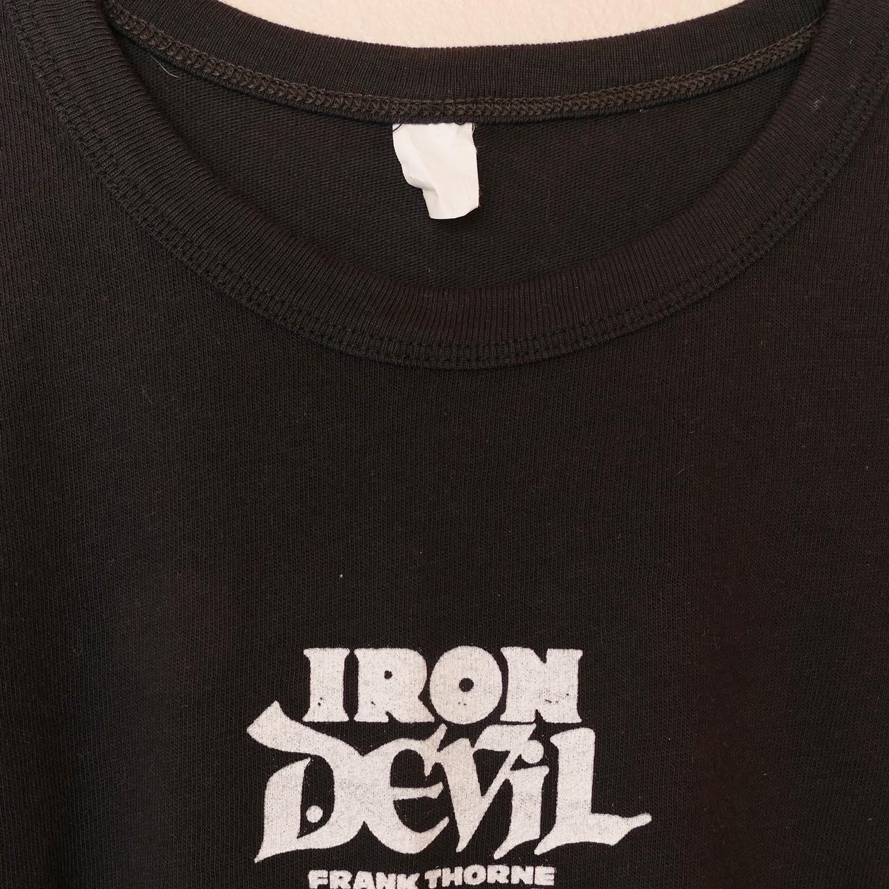 Iron Devil Frank Thorne Erotic Comic Vintage Tee... - Depop