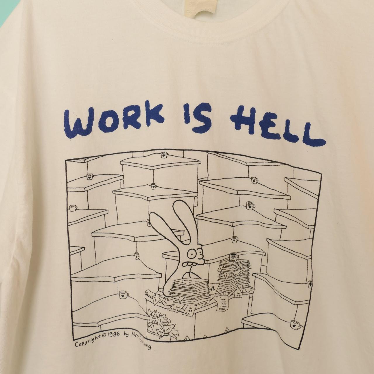 Work Is Hell, Life In Hell Matt Groening Simpsons... - Depop