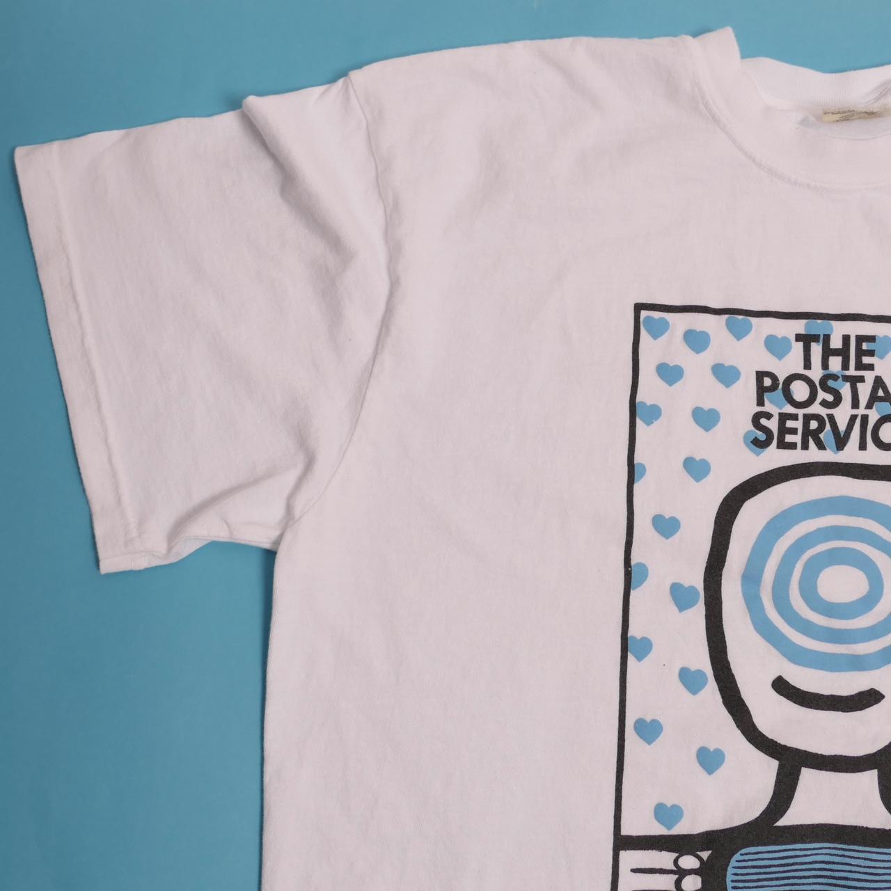 The Postal Service Band Tee Shirt The Postal... - Depop