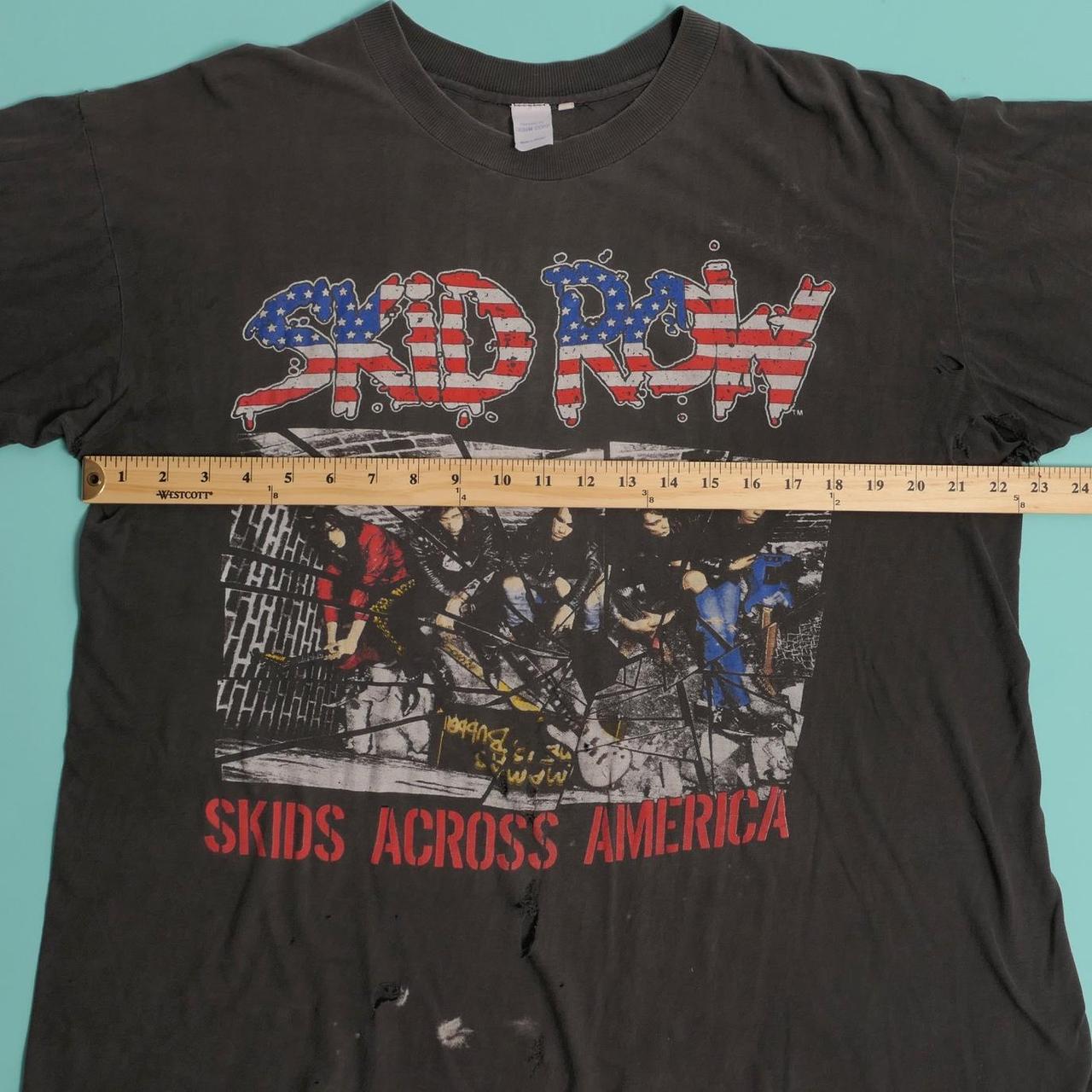Vintage Skid Row Skids Across America 1989-1990... | Depop