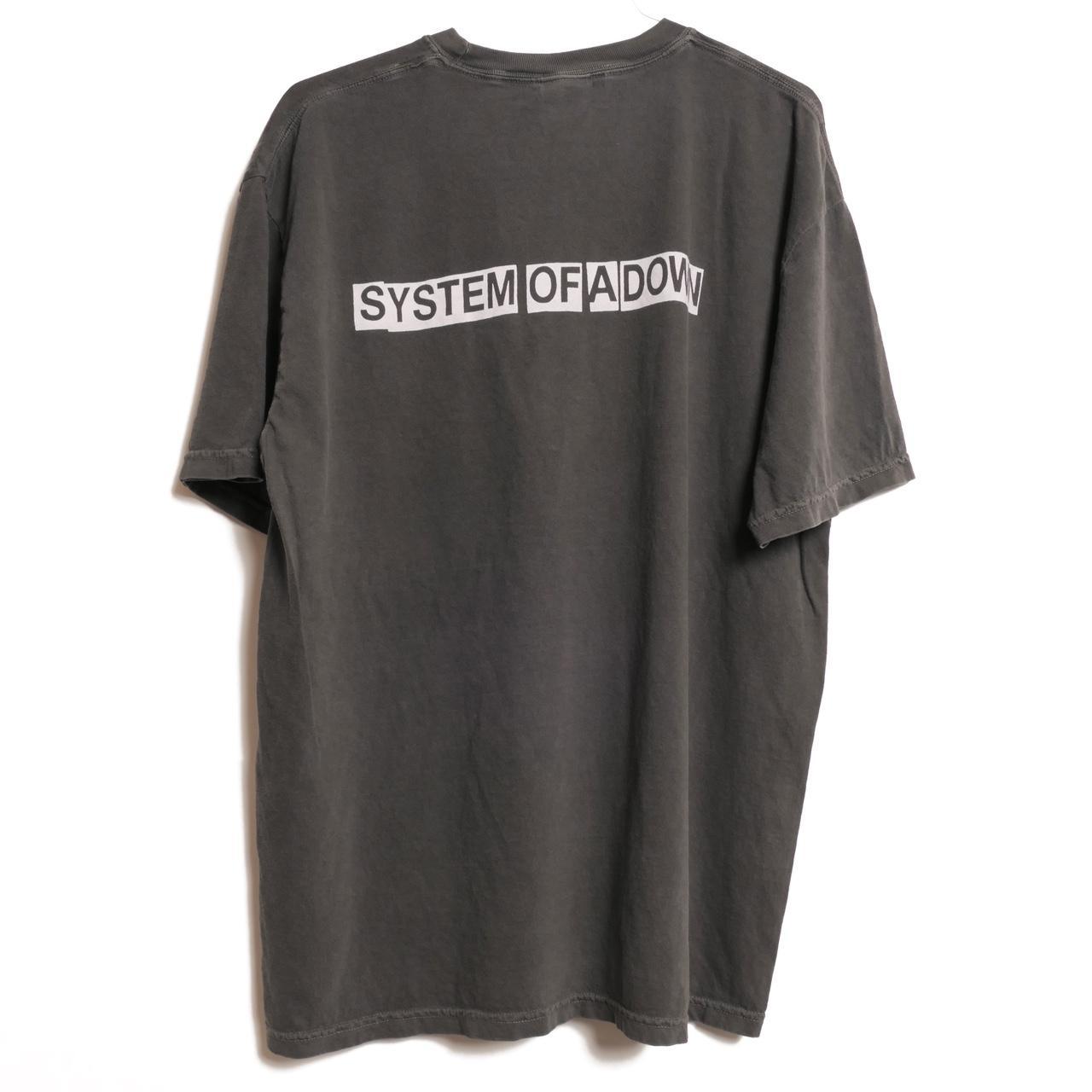 System Of A Down Band Tee Shirt Measures: 23” wide... | Depop