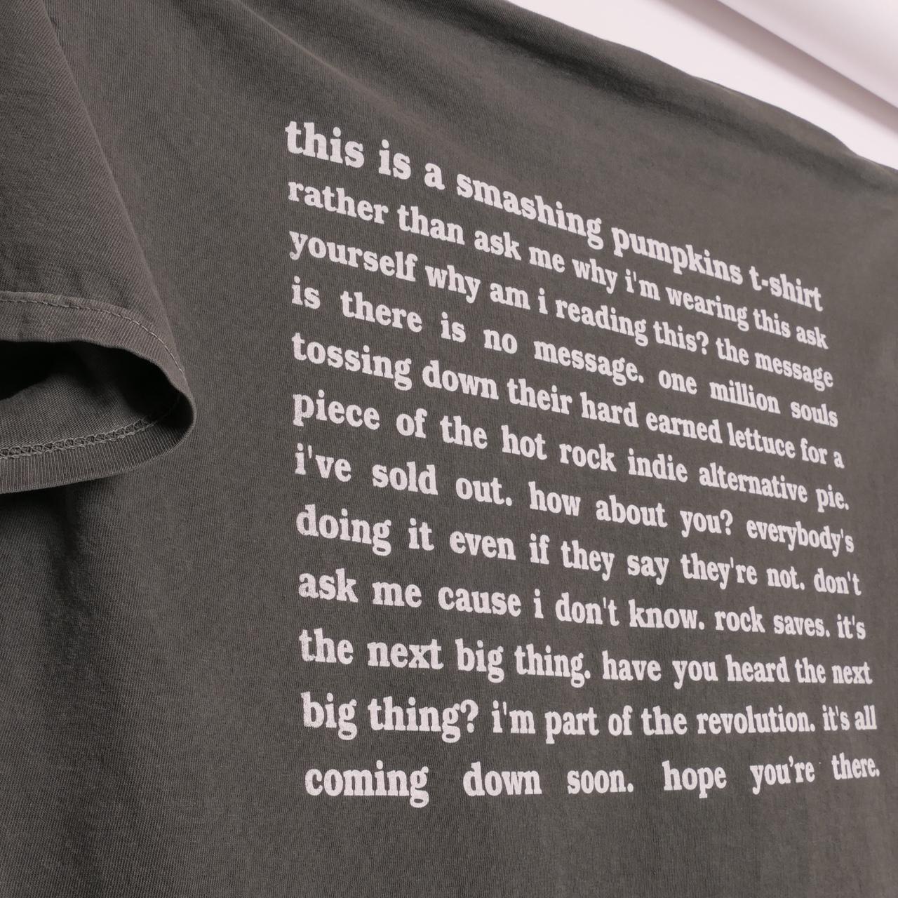 Smashing Pumpkins Heart Grunge Band Tee... | Depop