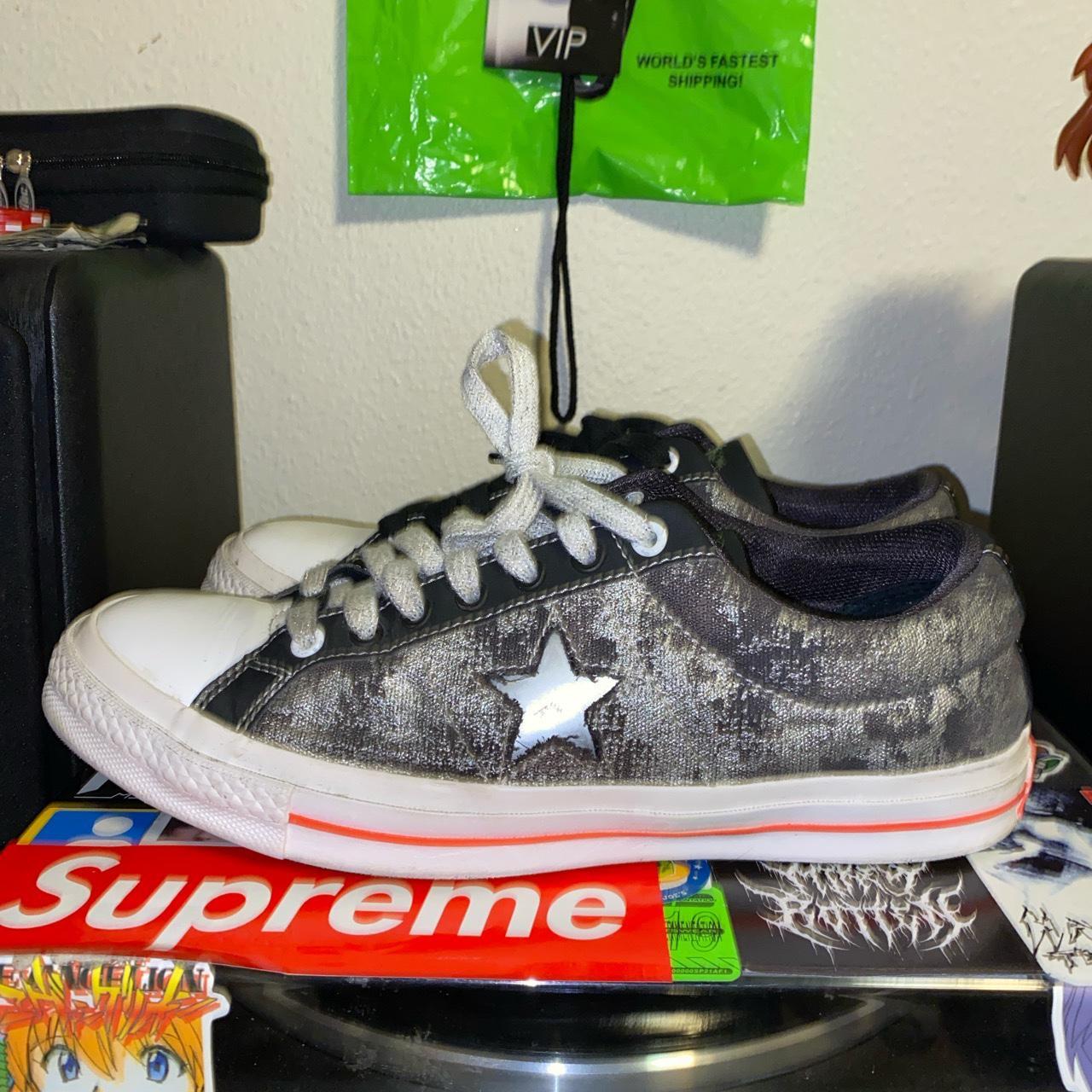 YUNG LEAN SADBOYS CONVERSE ONE STAR USED BUT IN... - Depop