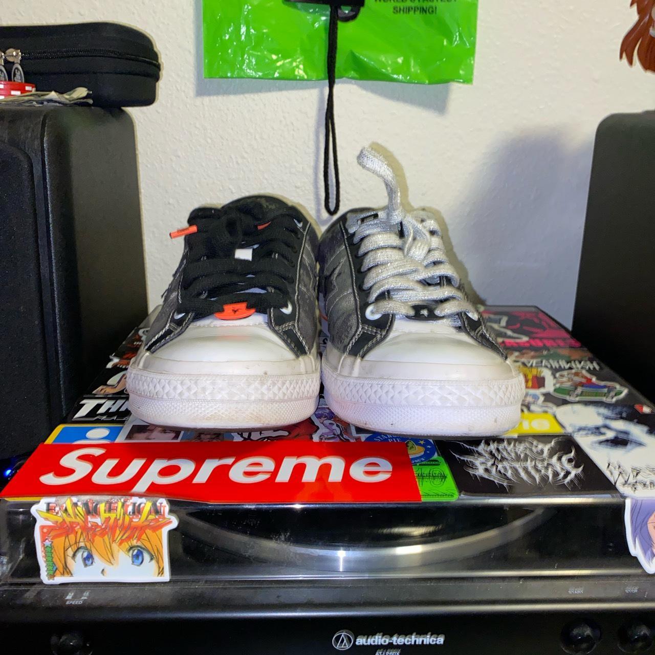 YUNG LEAN SADBOYS CONVERSE ONE STAR USED BUT IN... - Depop