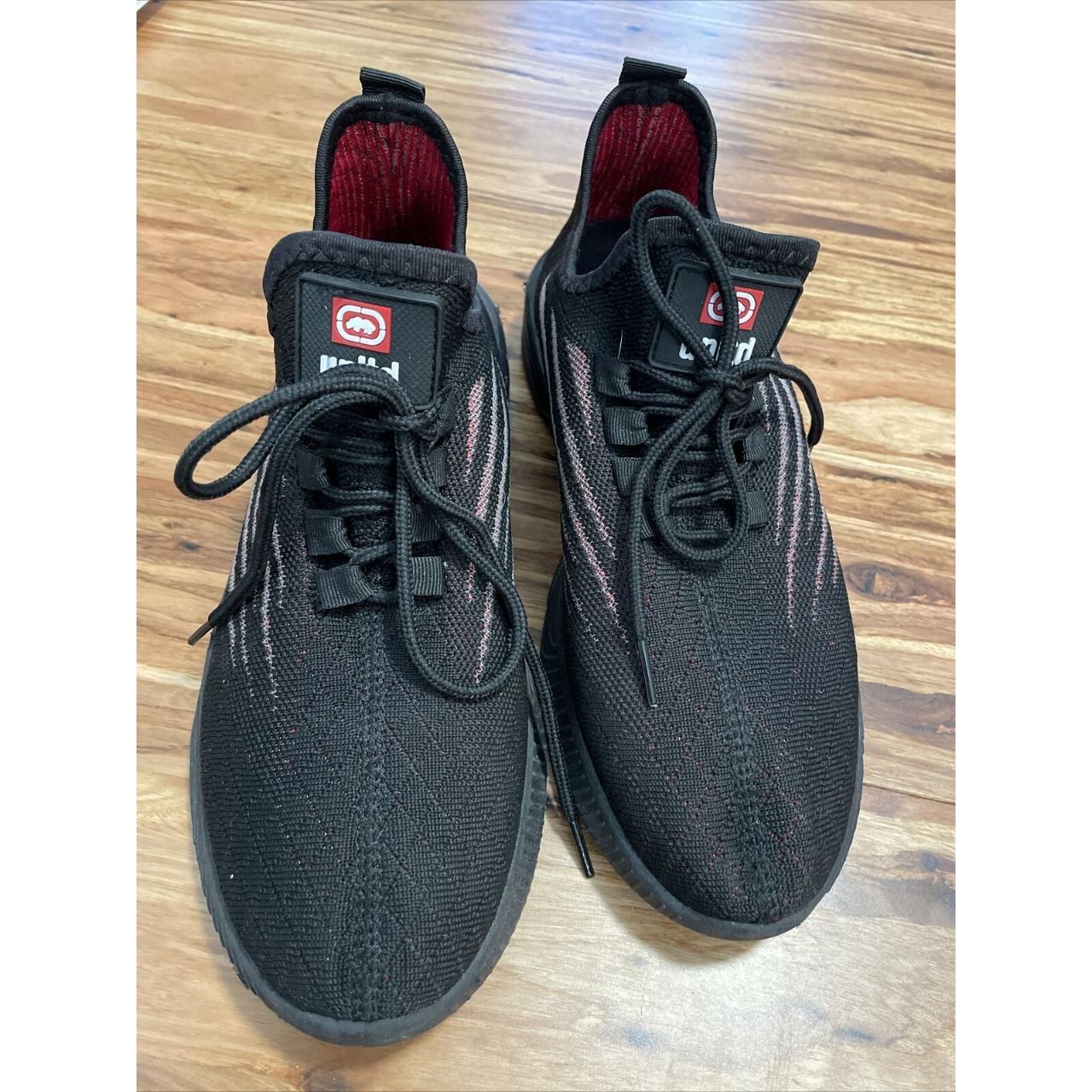 Ecko Unltd Mens Black Sneakers Shoes Size 8 Ecko... - Depop